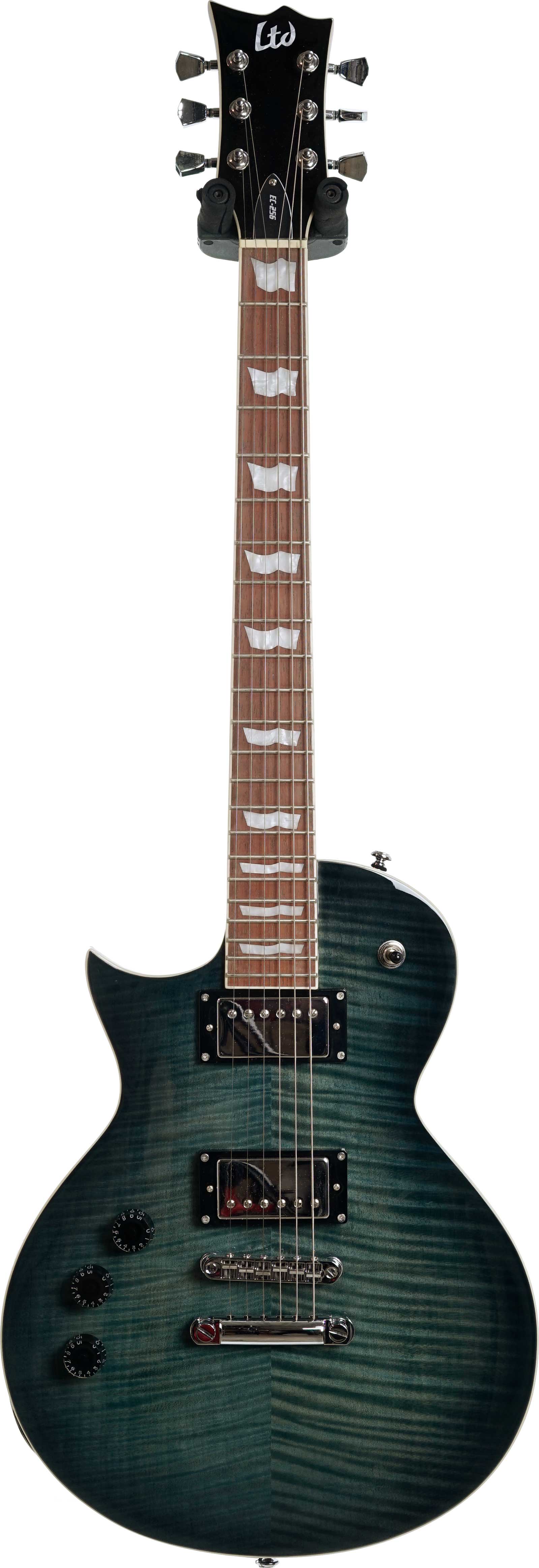 ESP LTD EC-256FM Colbalt Blue Left Handed (Ex-Demo) #WI21122011 ...