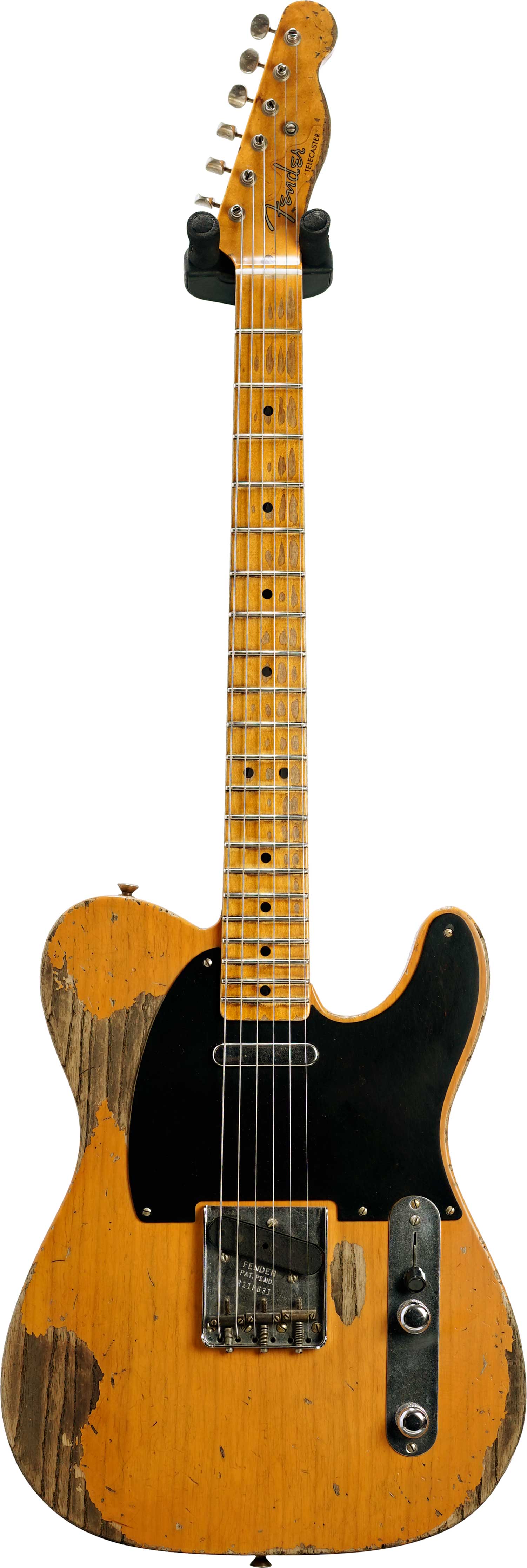 Fender Custom Shop 52 Telecaster Heavy Relic Burnt Butterscotch Blonde ...