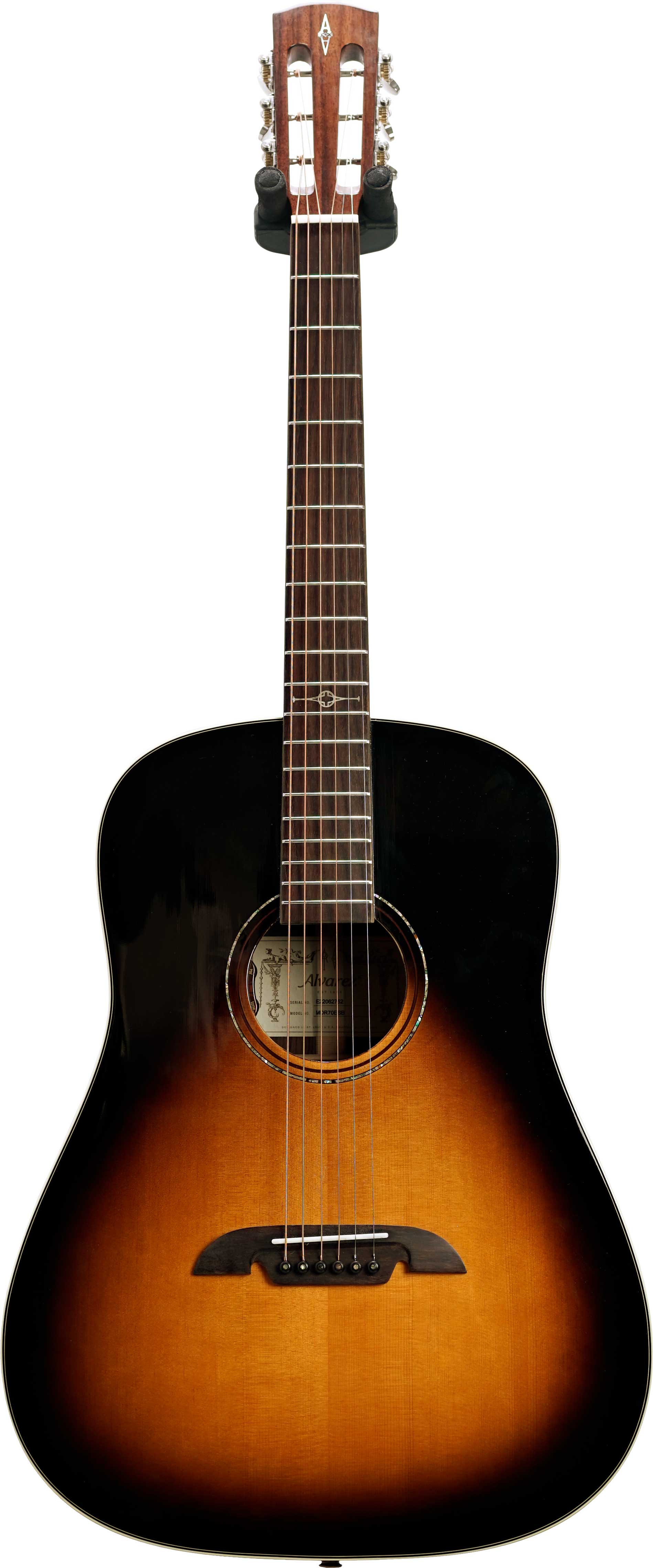 Alvarez Masterworks MDR70ESB 12th Fret Round Shoulder Electro Acoustic ...