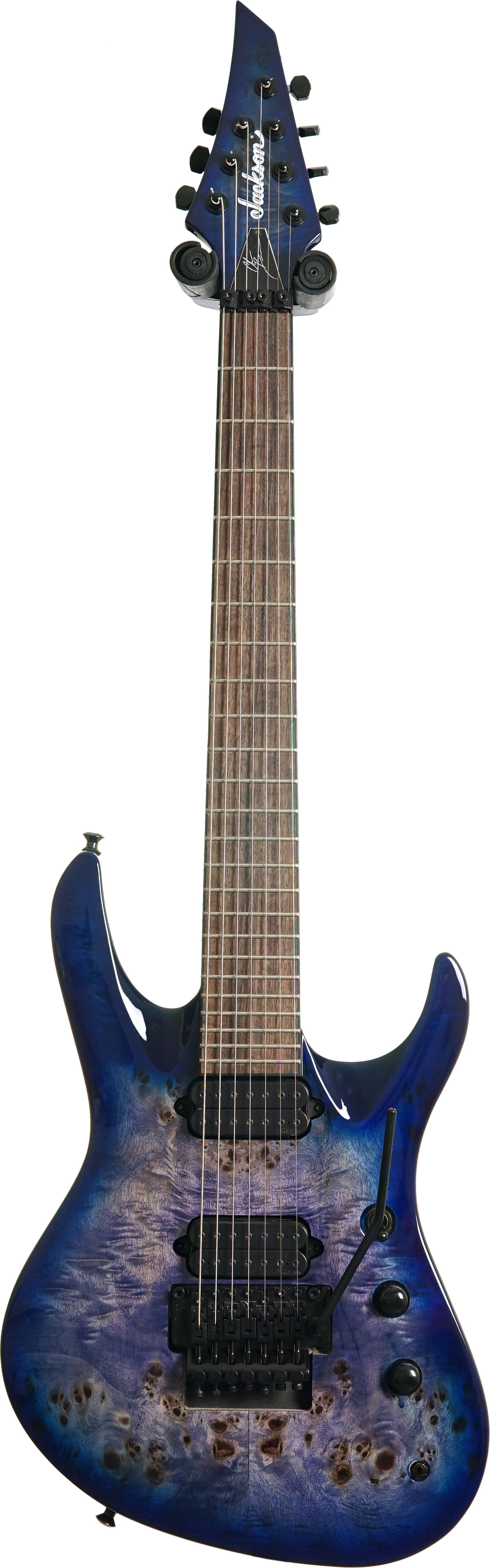 Jackson Pro Series Signature Chris Broderick FR7 Soloist Trans Blue ...
