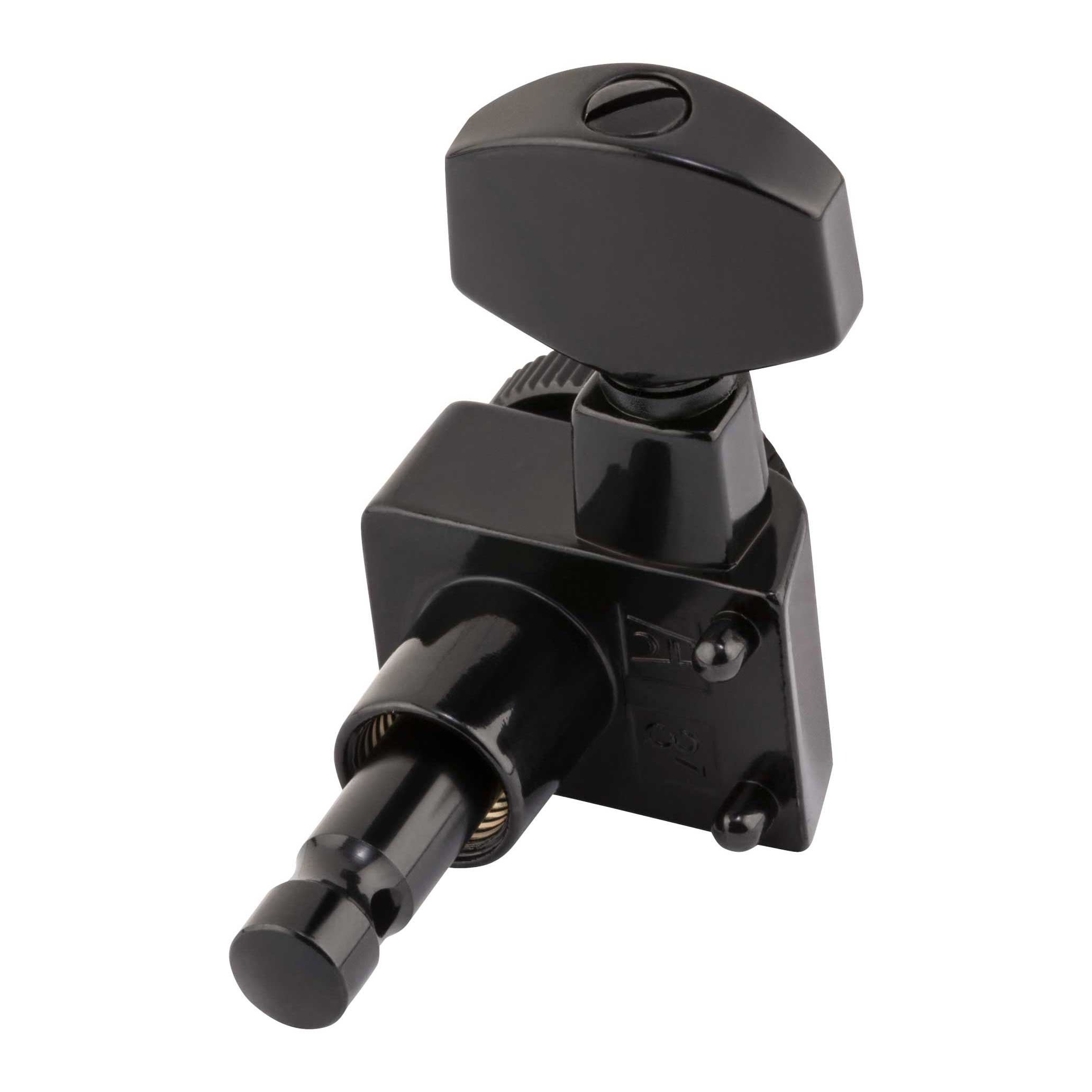 Fender Locking Stratocaster/Telecaster Staggered Tuning Machines Black ...