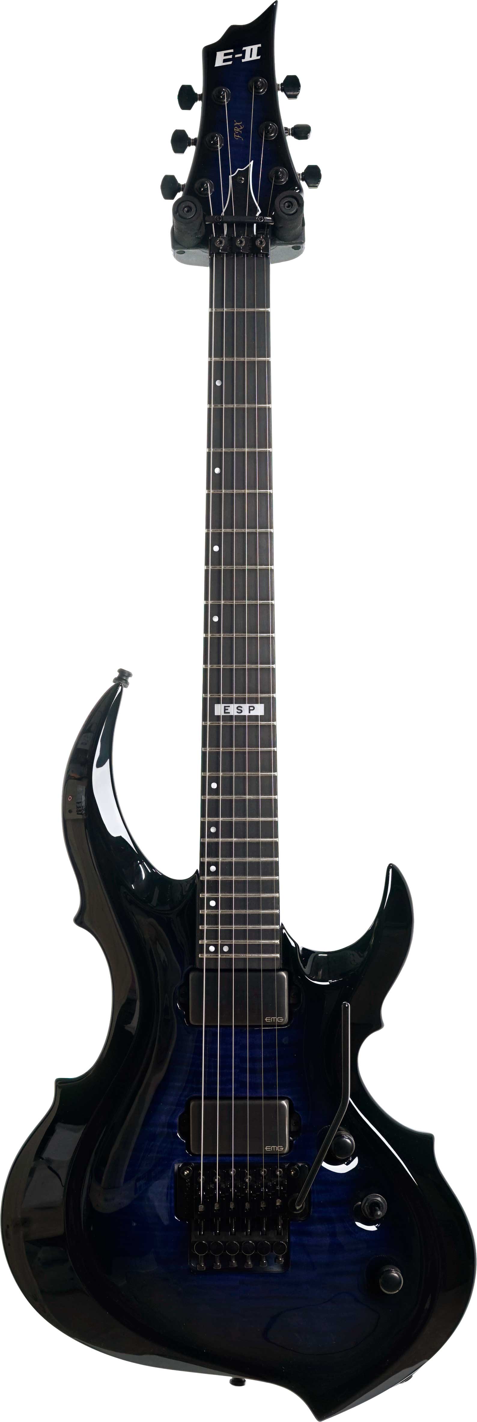 ESP E-II FRX Flame Maple Reindeer Blue (Ex-Demo) #ES3533223 | guitarguitar
