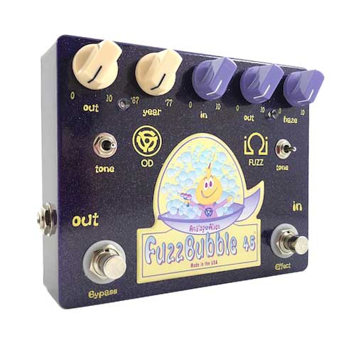 Analog Alien Fuzzbubble-45 Overdrive Pedal | guitarguitar
