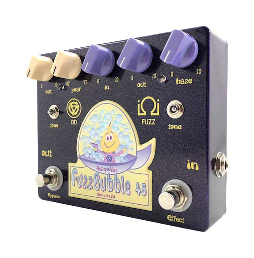 Analog Alien Fuzzbubble-45 Overdrive Pedal | guitarguitar