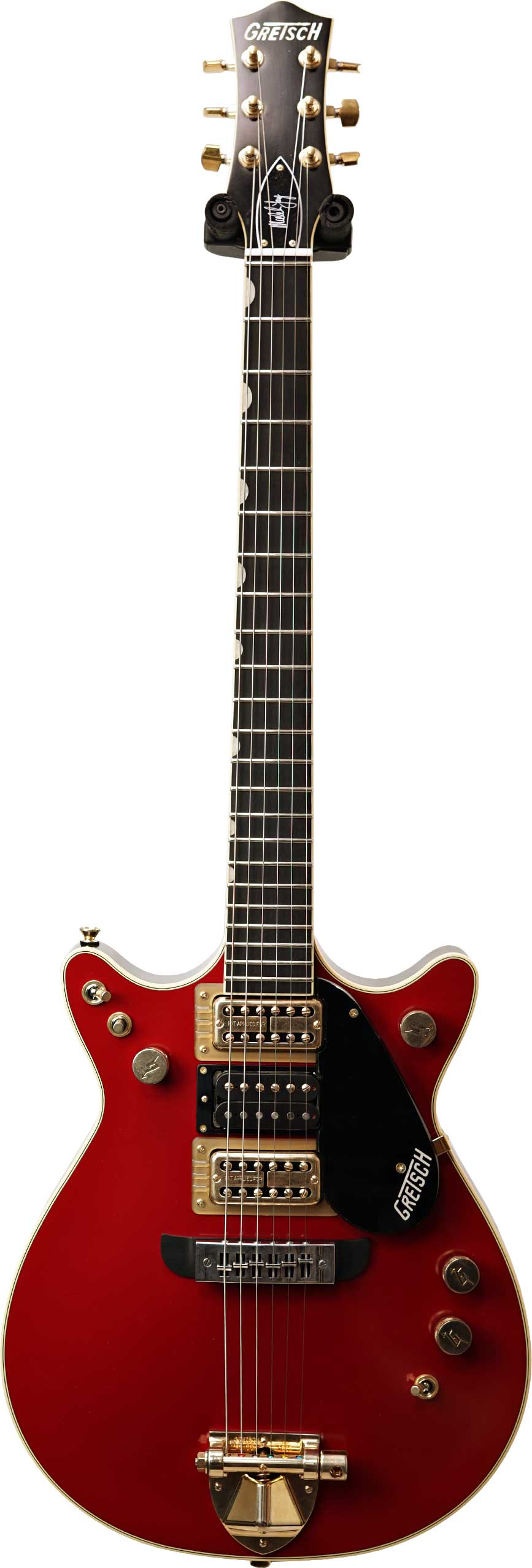 Gretsch Limited Edition Malcolm Young Red Beast Signature Jet Vintage ...