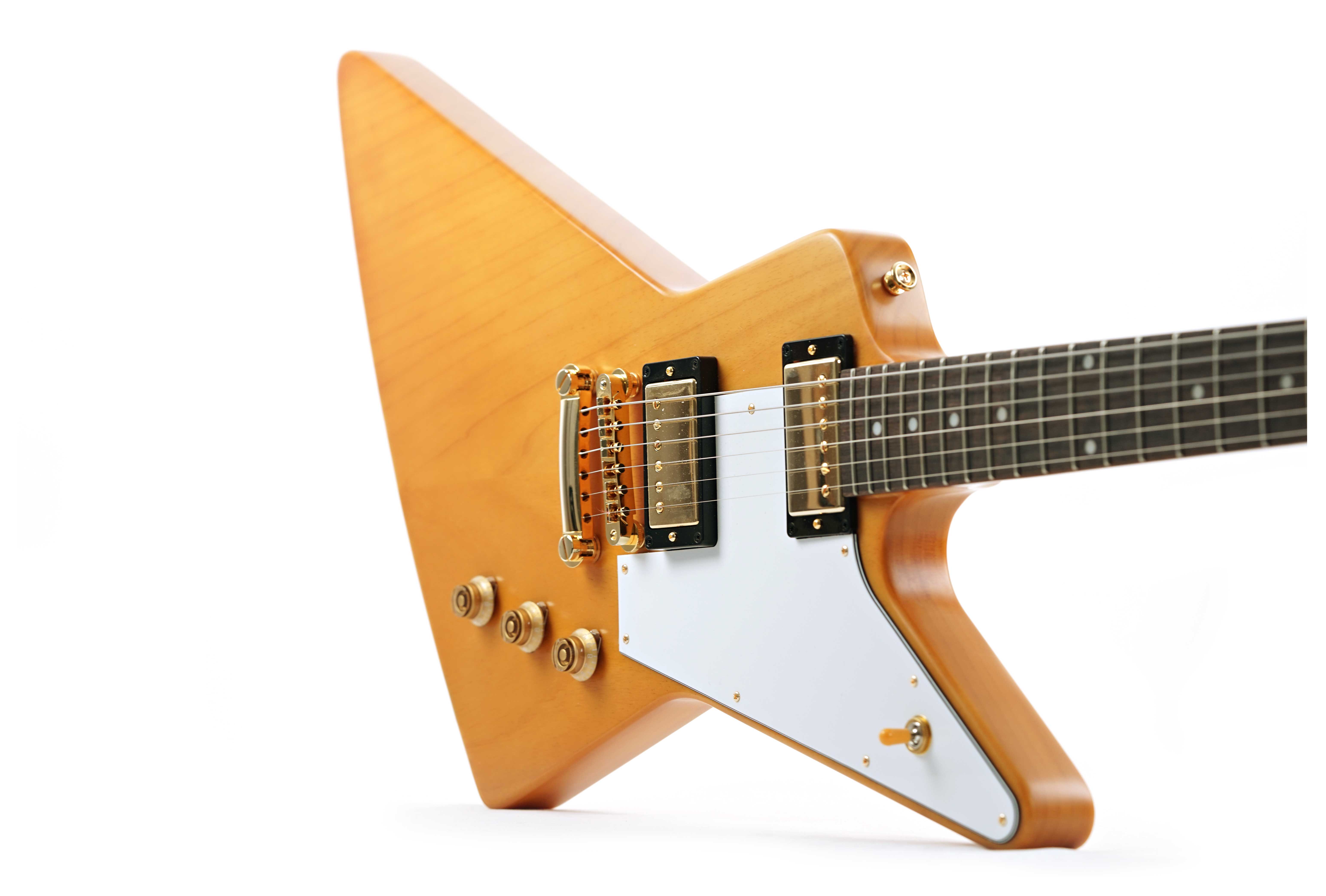 Epiphone 1958 Korina Explorer White Pickguard (Ex-Demo) #23091523274 ...