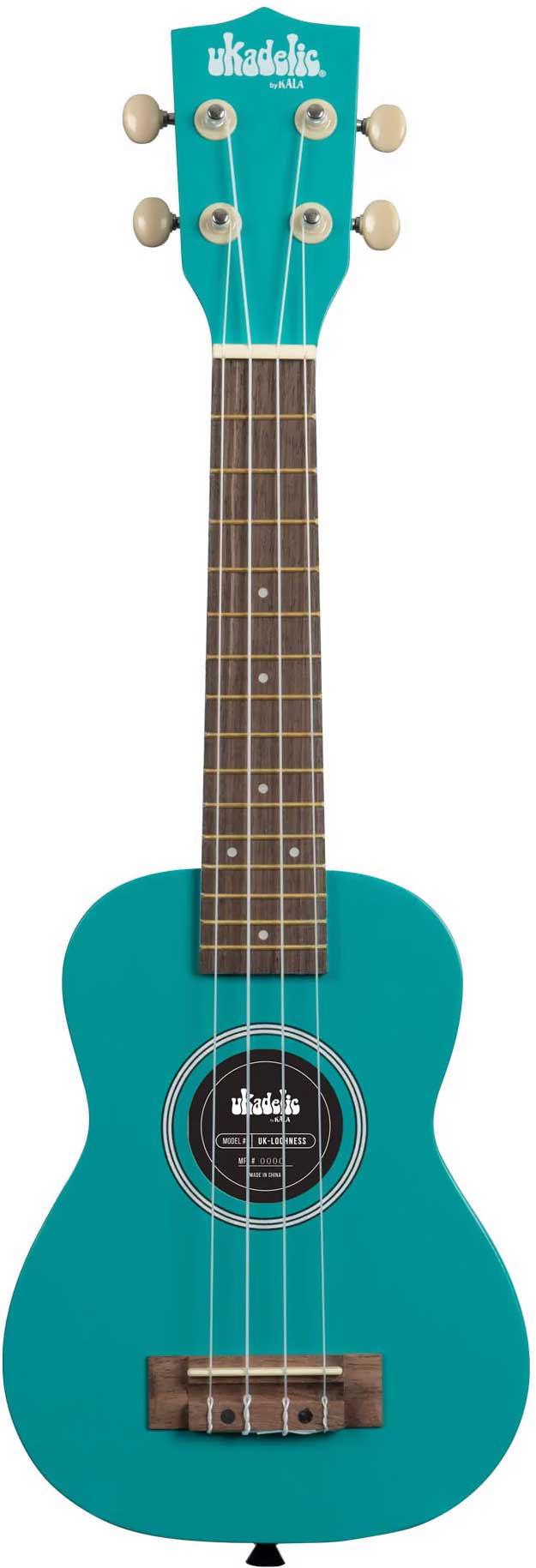 Kala Ukadelic Soprano Ukulele Lochness Teal | guitarguitar