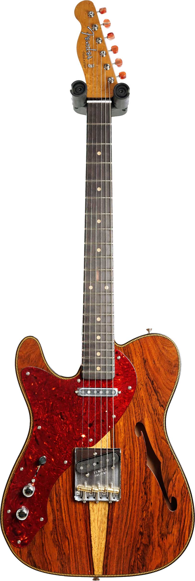 Fender Custom Shop Artisan Cocobolo Thinline Telecaster Left Handed # ...