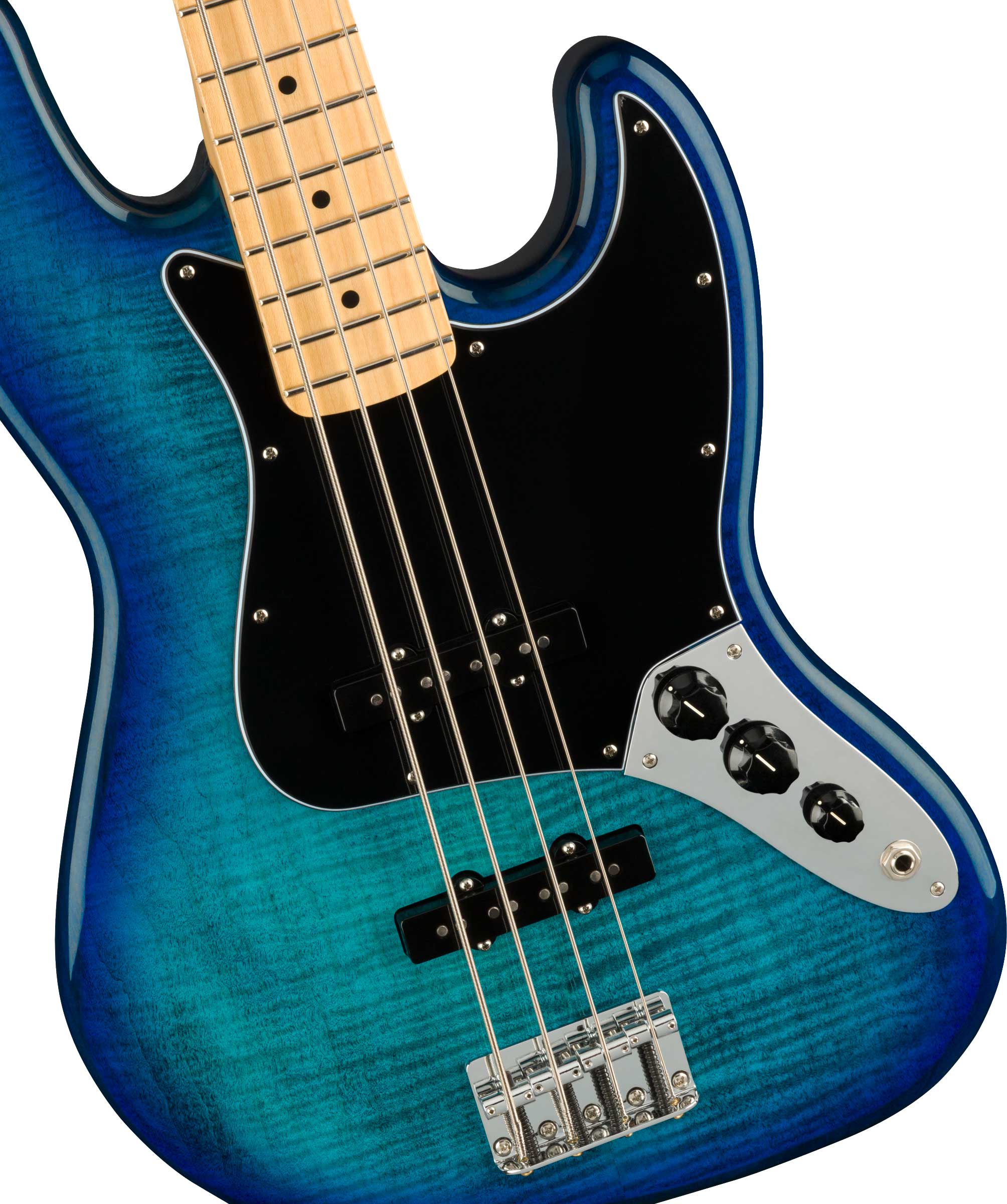 Fender Player Jazz Bass Plus Top Blue Burst Maple Fingerboard ...