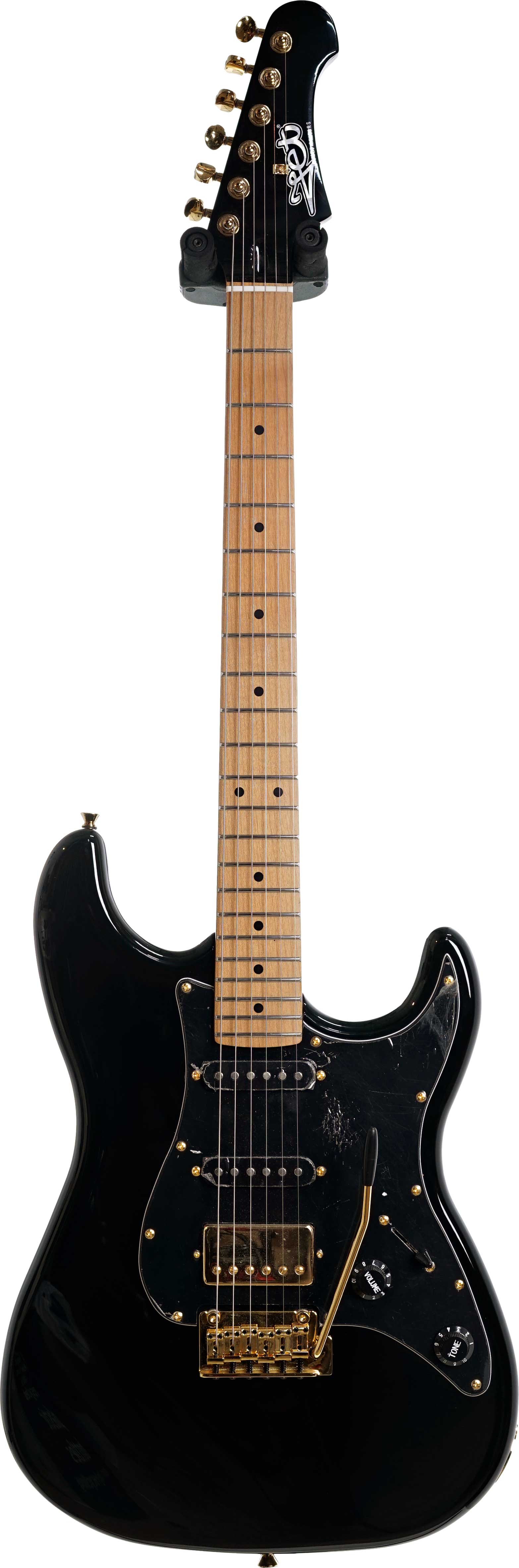 Jet JS400 Electric Guitar Black with Gold Hardware (Ex-Demo) | guitarguitar