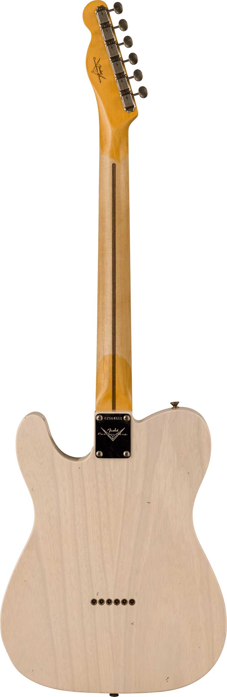 Fender Custom Shop 1957 Telecaster Journeyman Relic 1-Piece Quartersawn ...