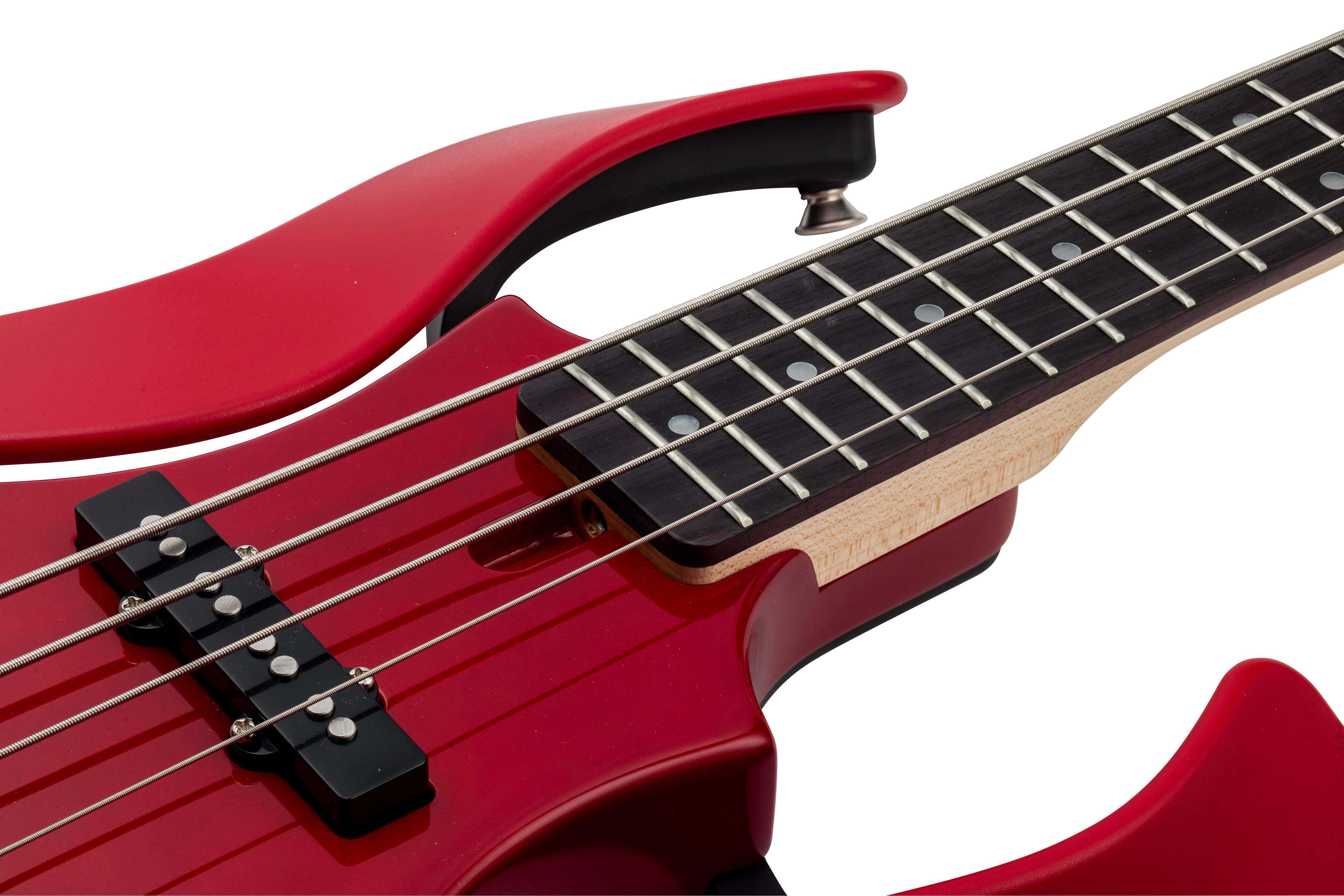Vox Starstream Short Scale Bass Guitar 2S Single Coil Red | guitarguitar