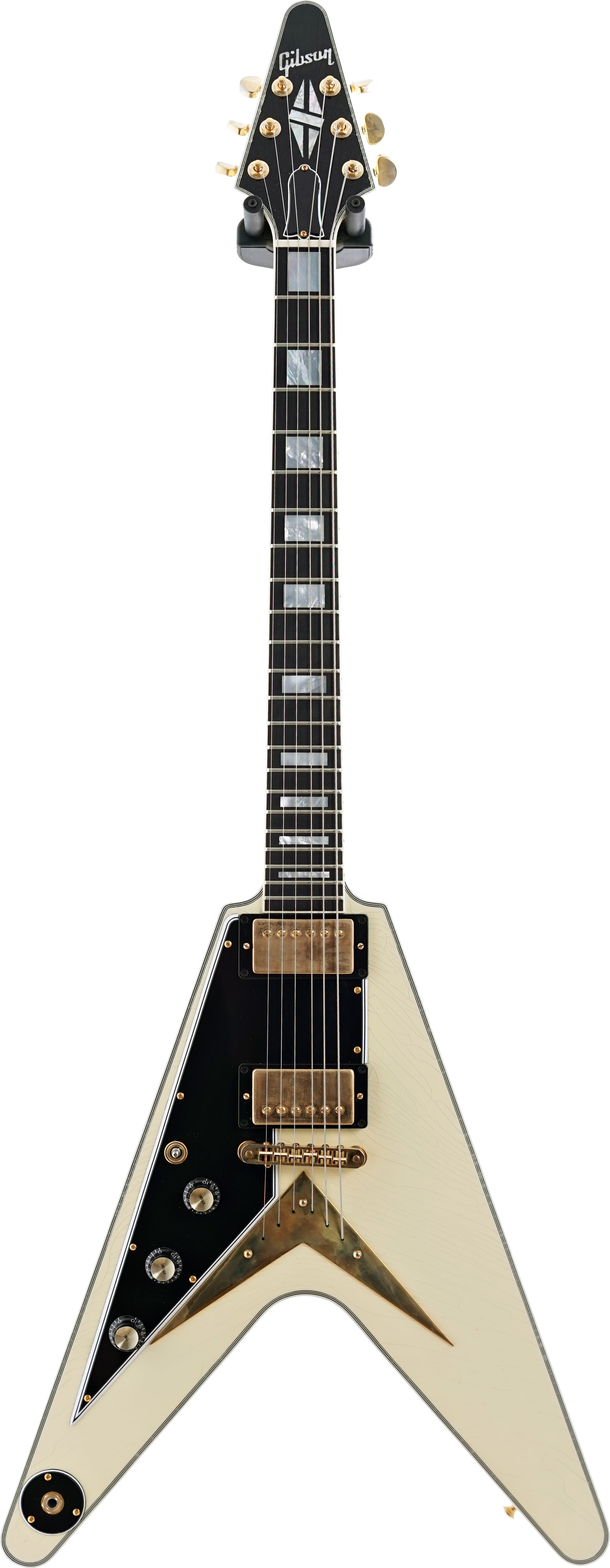Gibson Custom Shop Flying V Custom Classic White Light Aged Gold ...