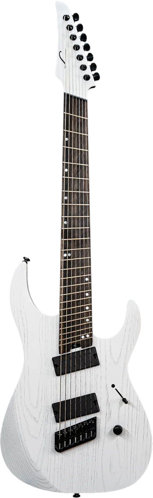 Legator Performance Ninja 7 String Multi-Scale SnowFall White ...