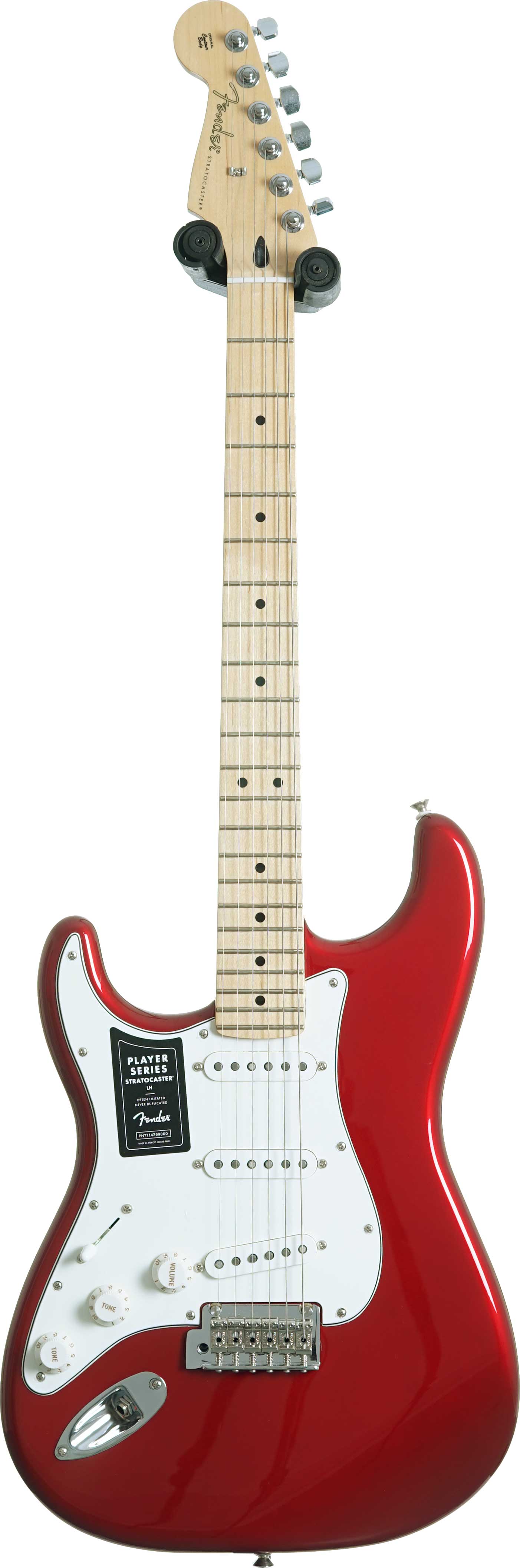 Fender Player Stratocaster Maple Fingerboard Candy Apple Red Left ...
