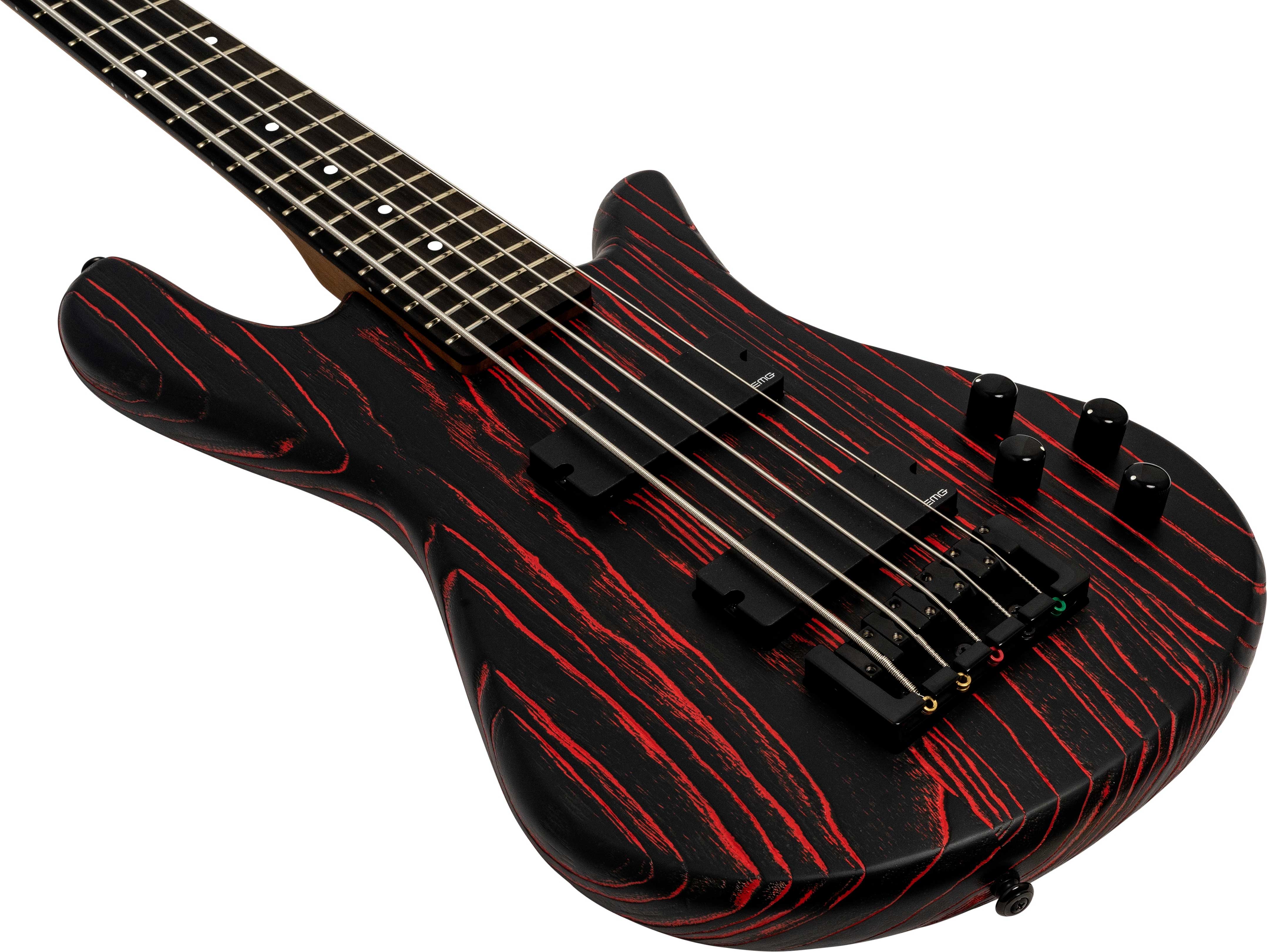 Spector NS Pulse 5 String Cinder Red | guitarguitar