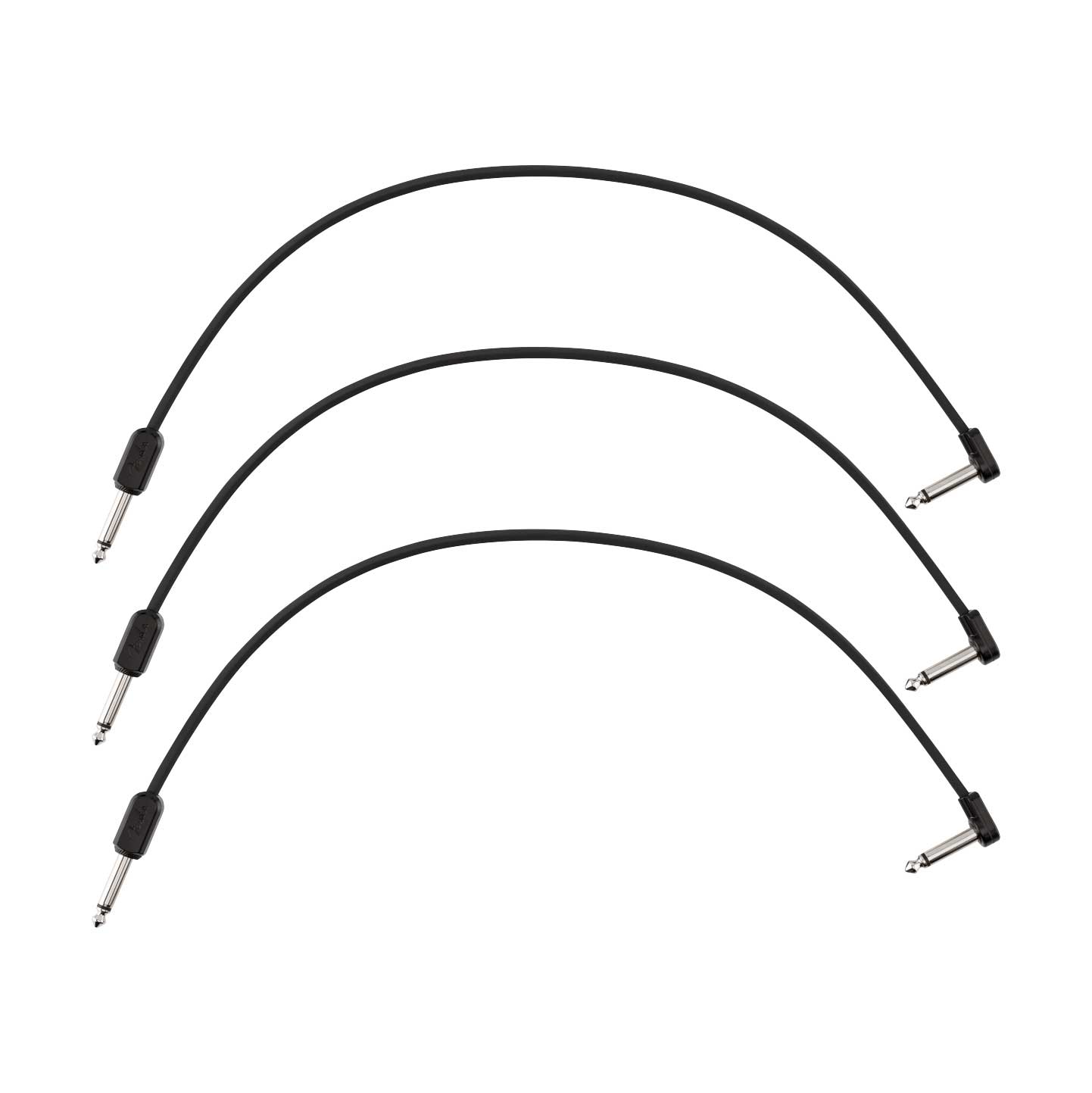 Fender Blockchain 16 Inch Patch Cable 3-Pack Straight/Angled | guitarguitar