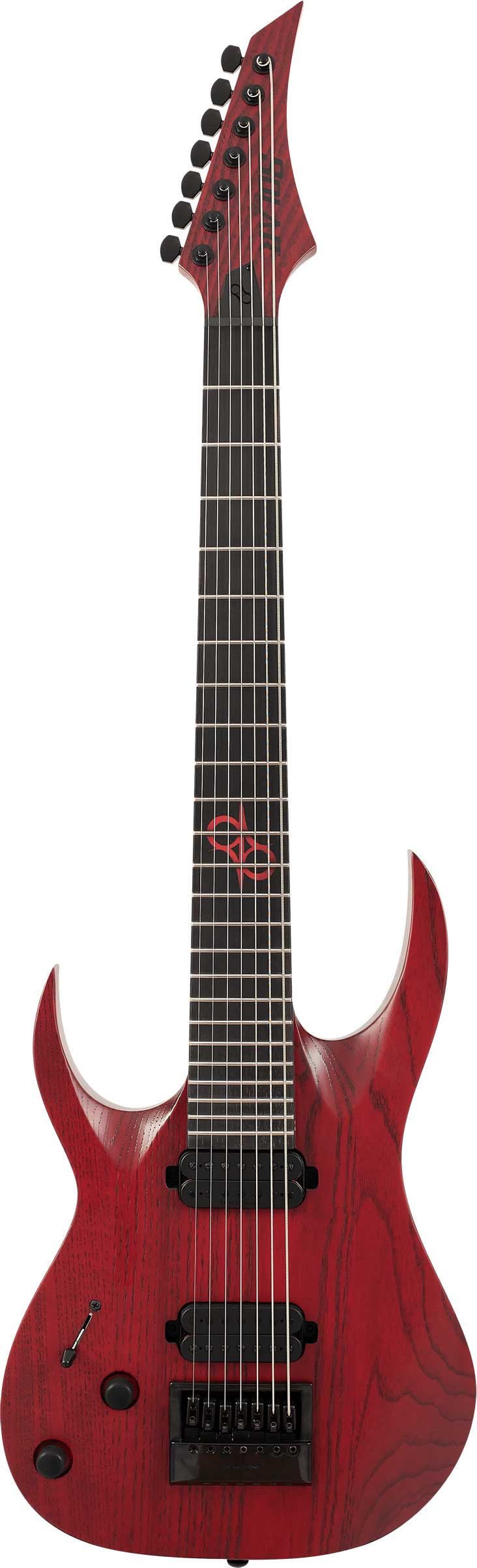 Solar Guitars A1.7ROP LH+ Red Open Pore Matte Left Handed | guitarguitar