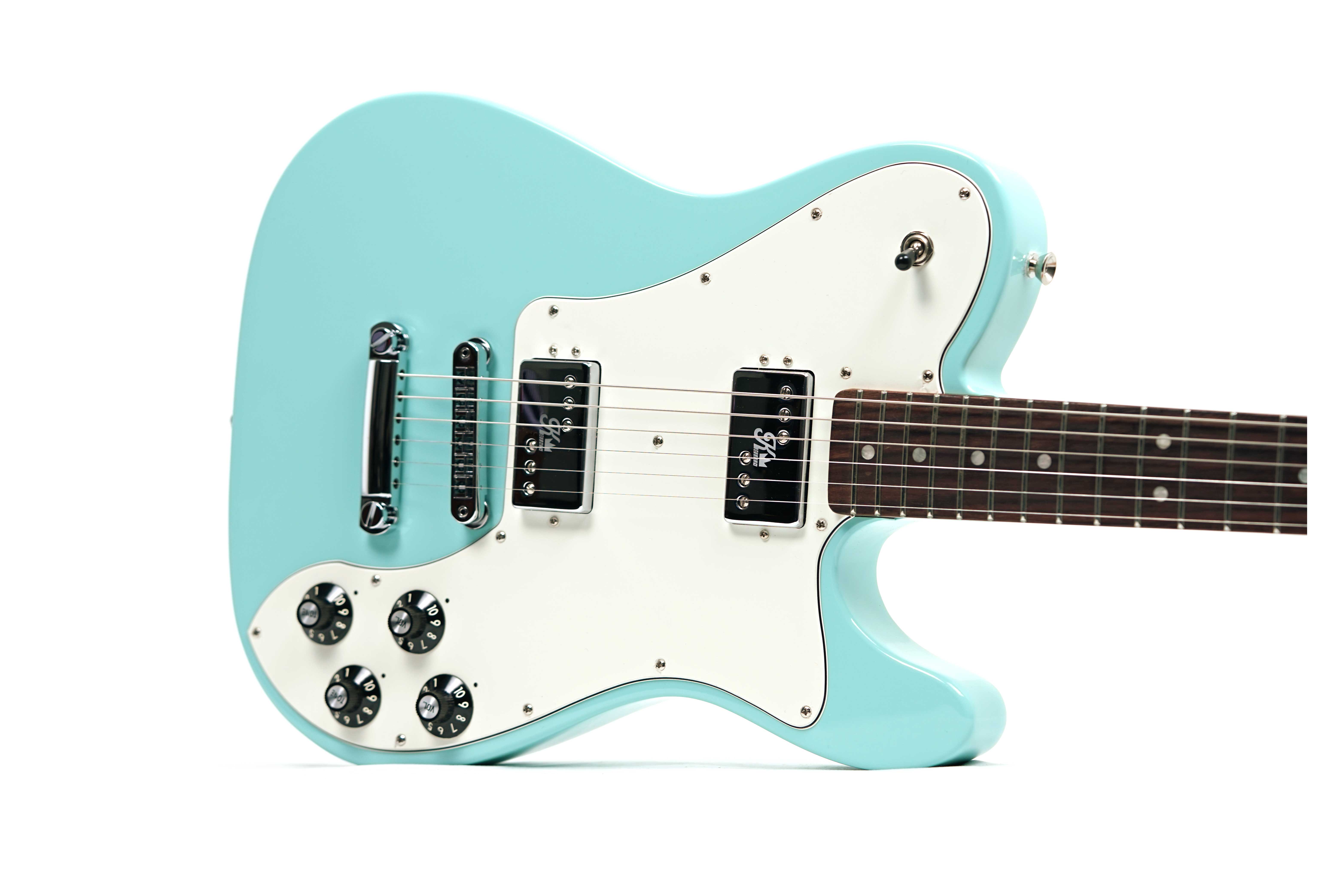 Fender Kingfish Delta Day Telecaster Daphne Blue Rosewood Fingerboard ...