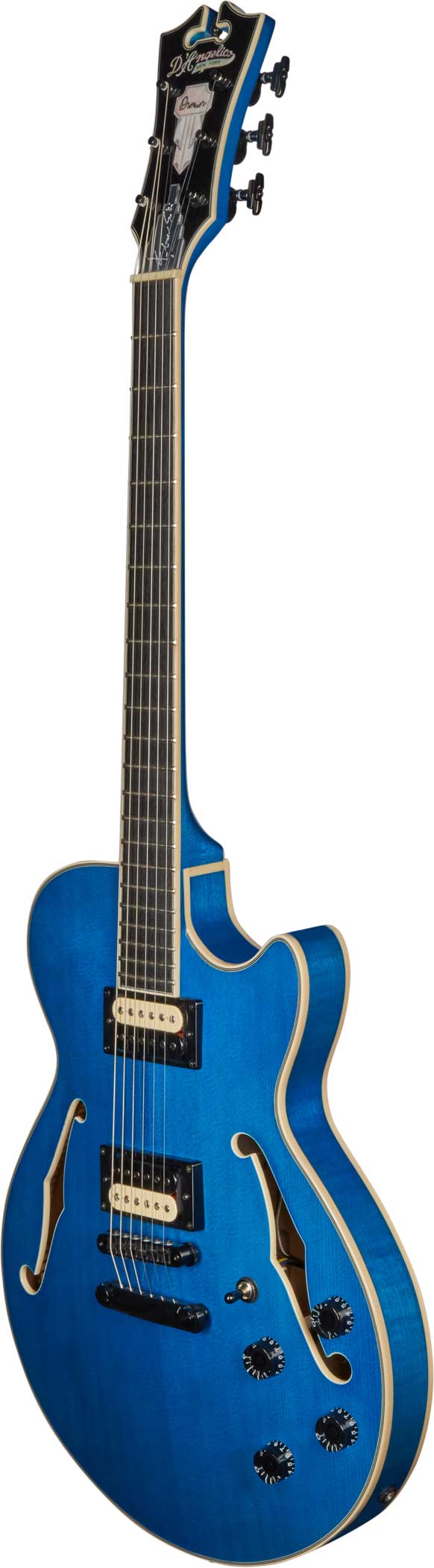 D'Angelico Premier SS Fabrizio Sotti Fabrizio Blue | guitarguitar