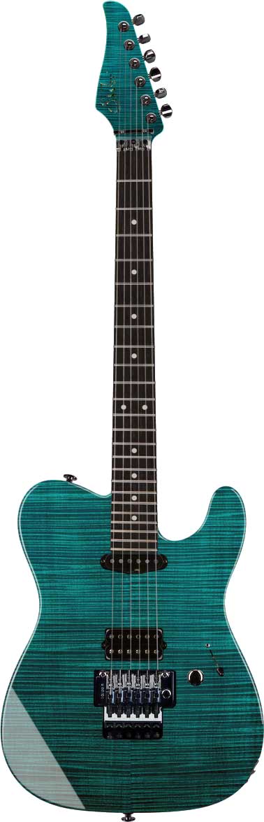 Suhr Modern T Trans Bahama Blue HS Floyd | guitarguitar