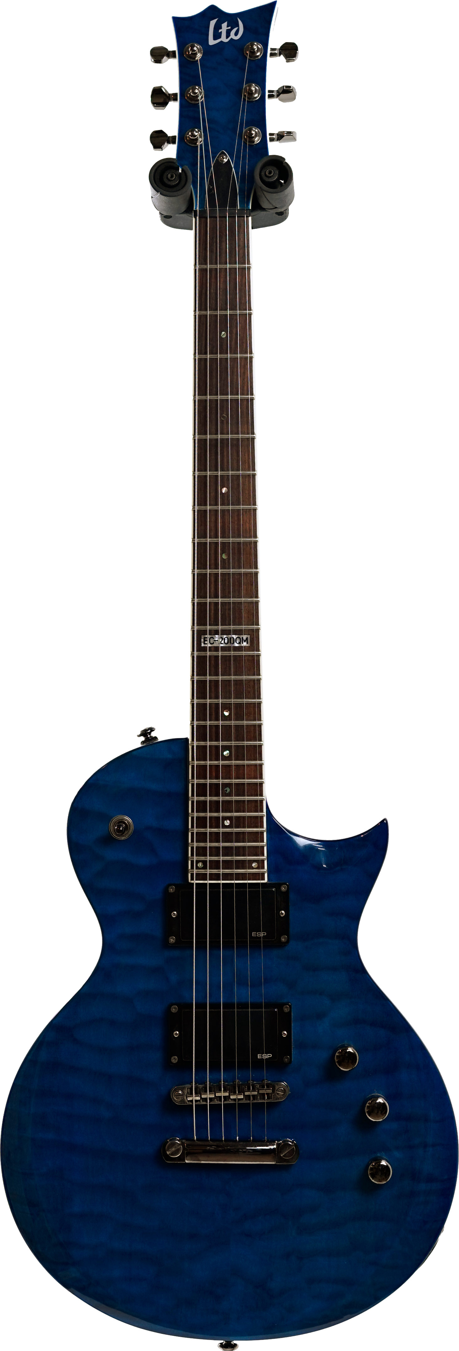 ESP LTD EC-200QM See-Thru Blue (Pre-Owned) | guitarguitar