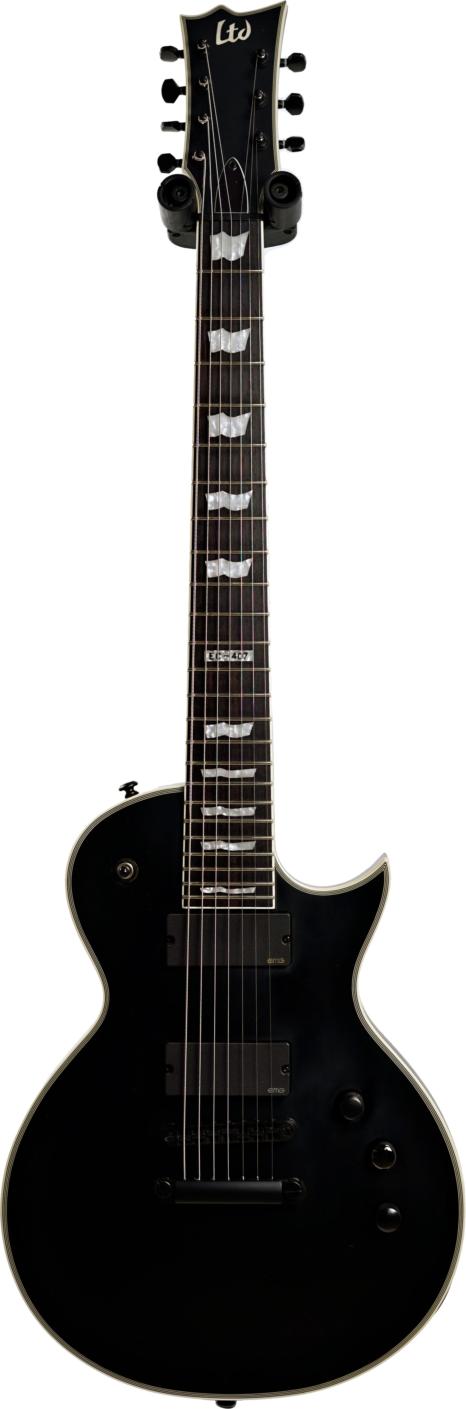 ESP LTD EC-407 Black Satin (Pre-Owned) | guitarguitar