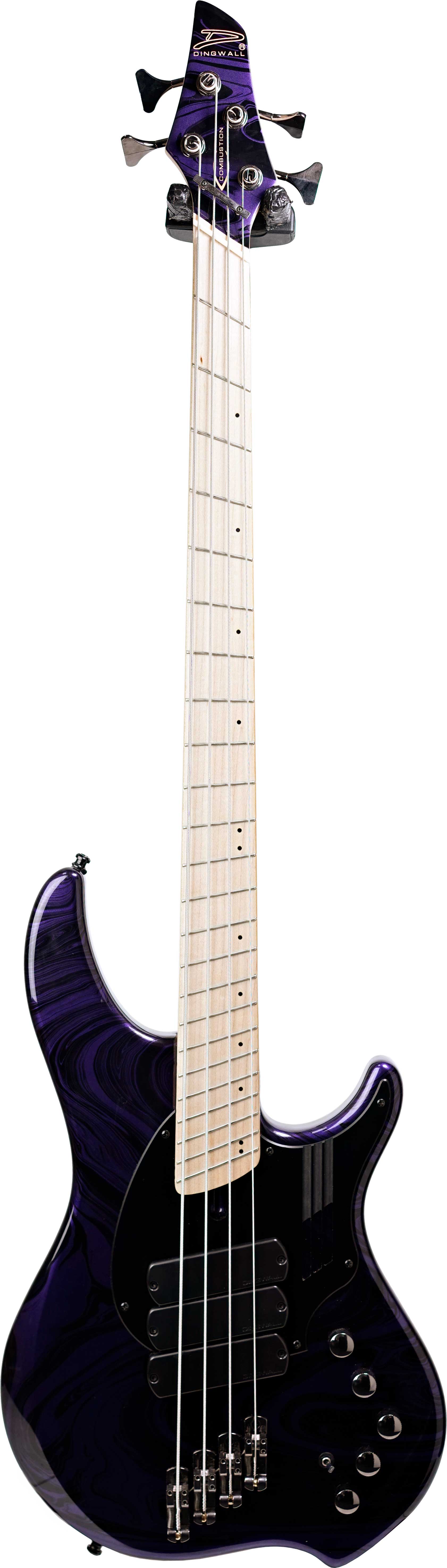 Dingwall NG3 Ducati Purple Metallic Swirl Maple Fingerboard (Pre-Owned ...