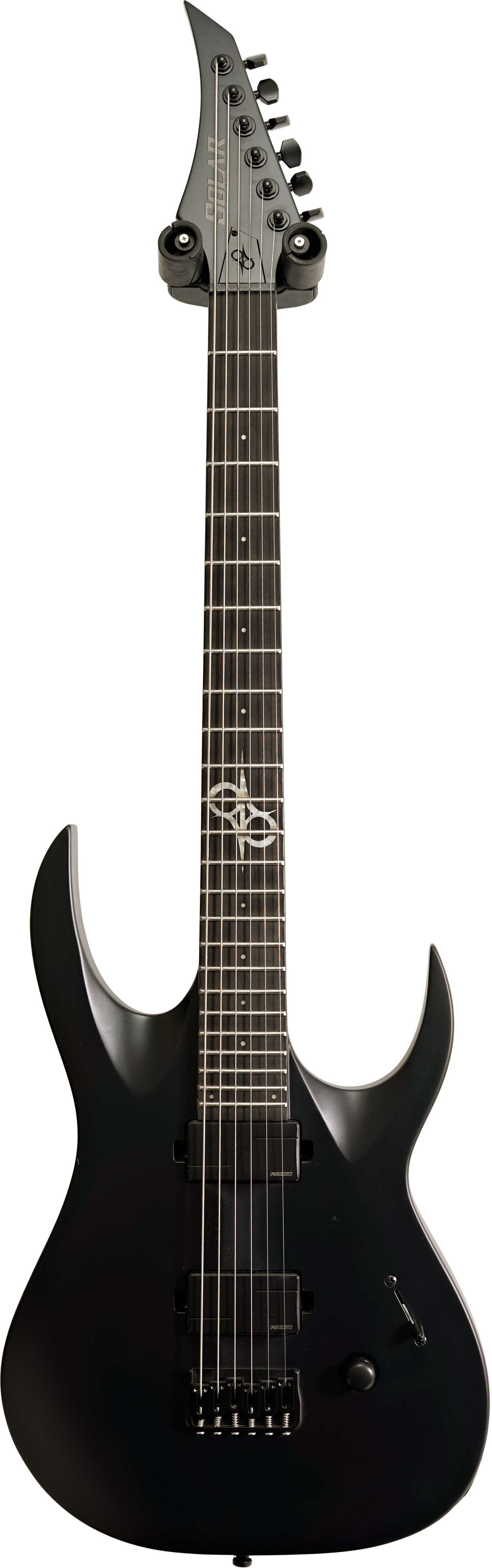 Solar Guitars A1.6ATG Baritone Carbon Black Matte (Pre-Owned ...