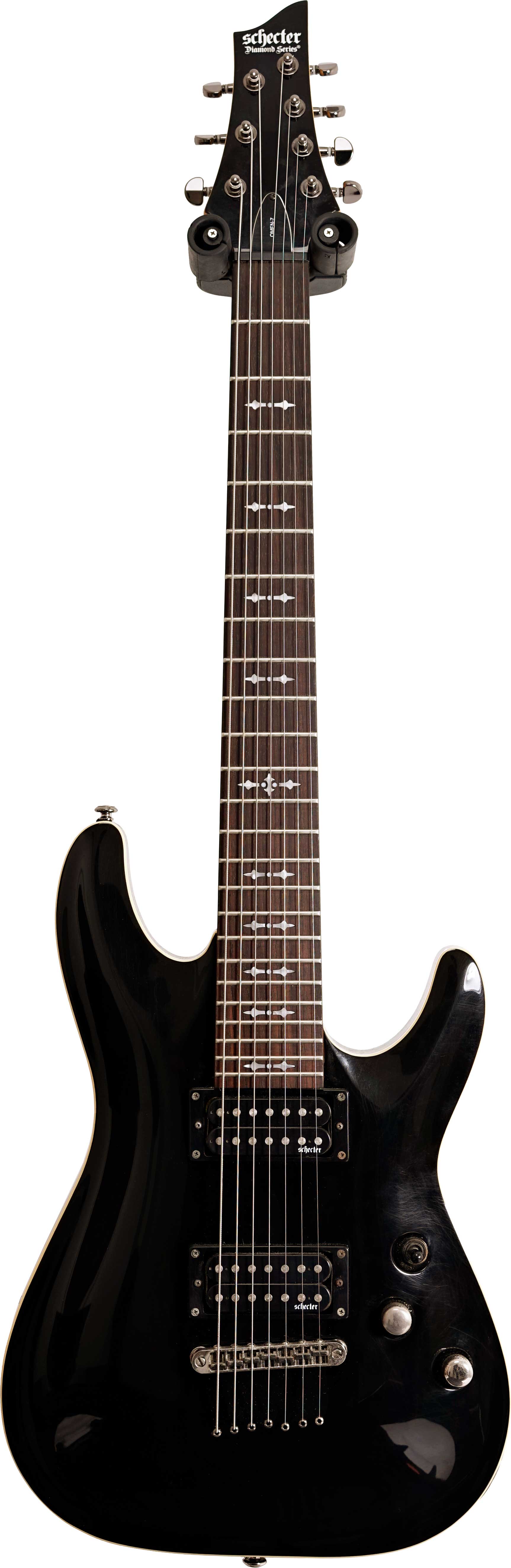 Schecter Diamond Series Omen 7 Black (Pre-Owned) | guitarguitar