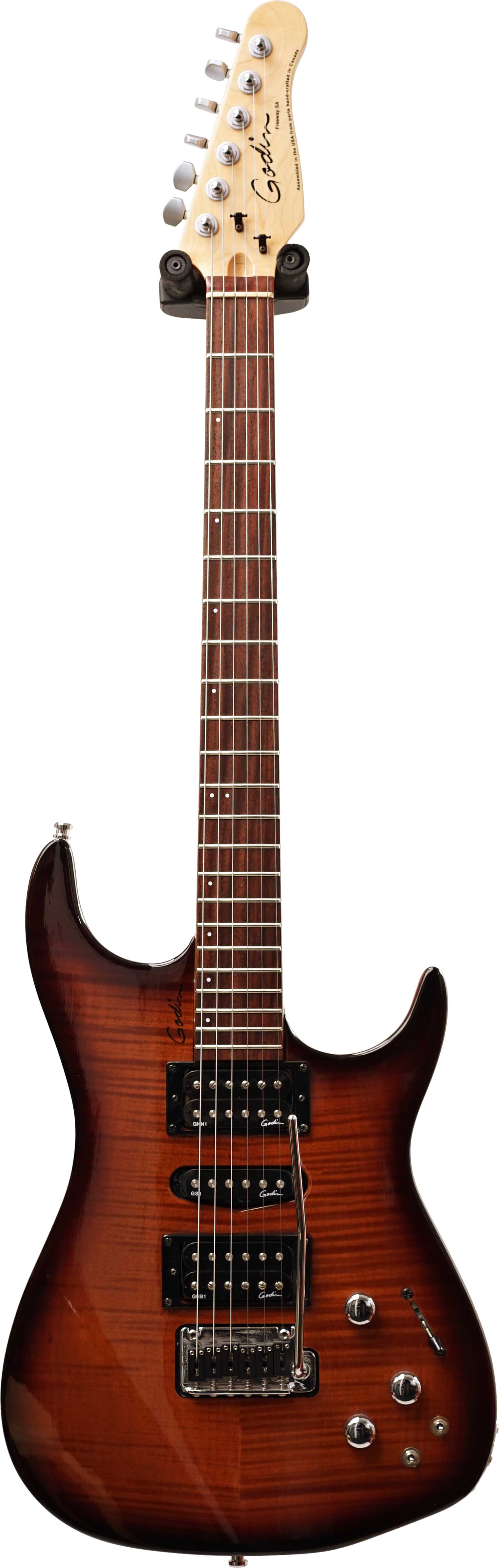 Godin Freeway SA Light Burst Flame (Pre-Owned) | guitarguitar