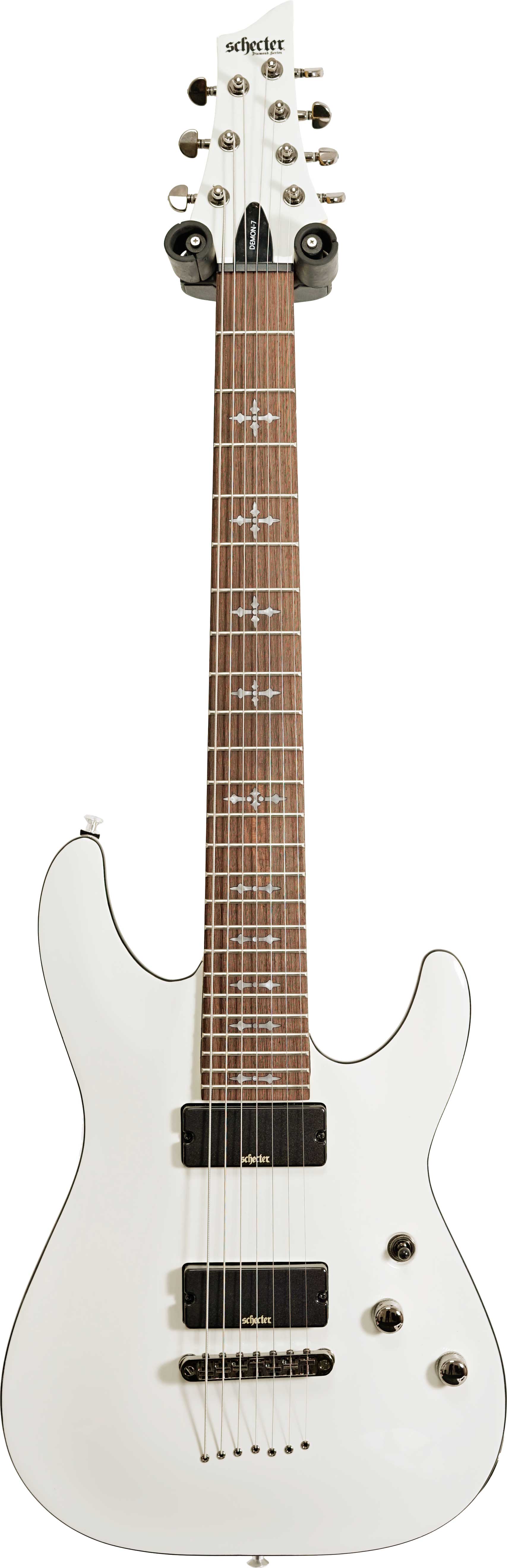 Schecter Demon-7 Vintage White (Pre-Owned) | guitarguitar