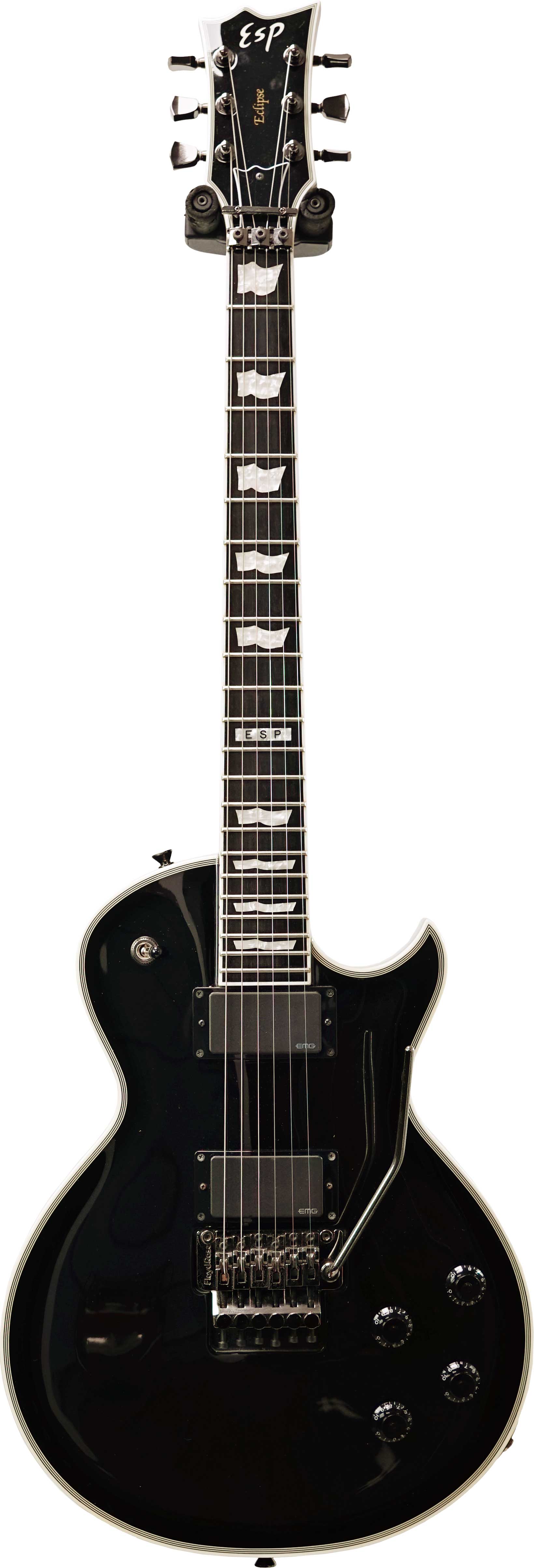 ESP Eclipse 1 CTM FR Gloss Black (Pre-Owned) | guitarguitar