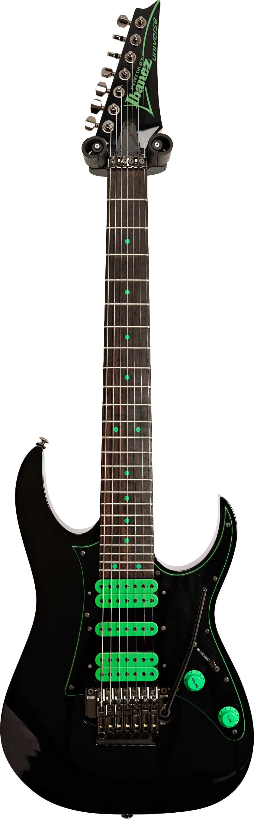Ibanez Signature UV70P Steve Vai Universe 7 String Black (Pre-Owned ...