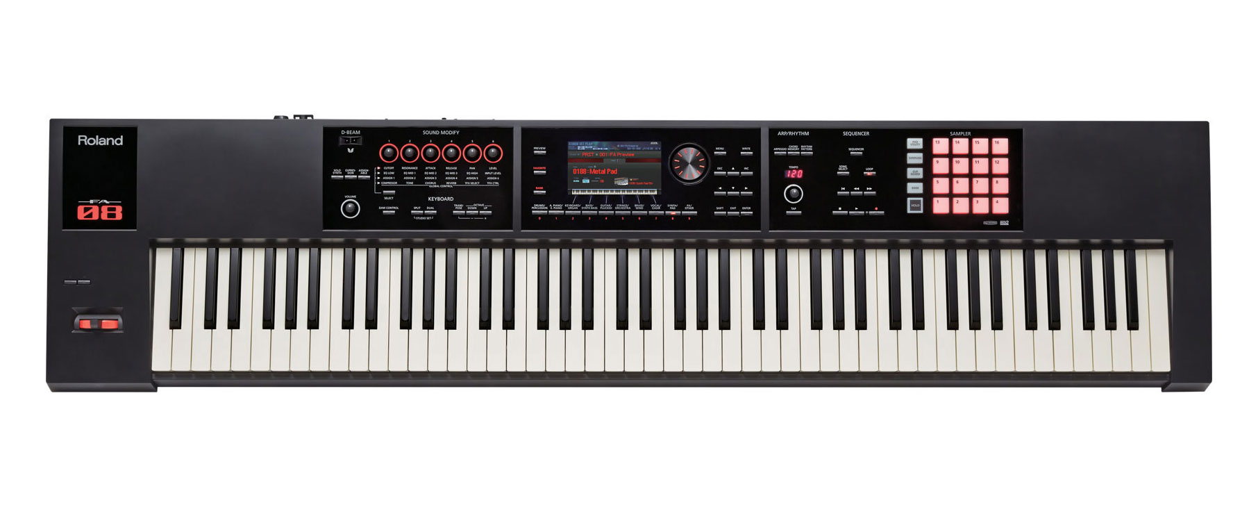 Roland FA-08 88 Note Workstation (Pre-Owned) | guitarguitar