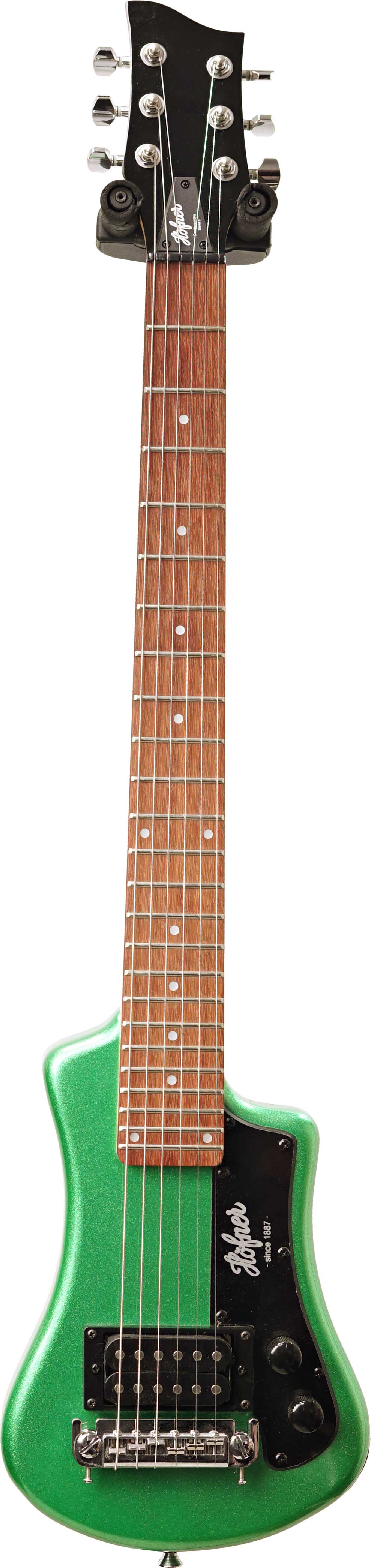 Hofner Shorty Metallic Green (Pre-Owned) | guitarguitar