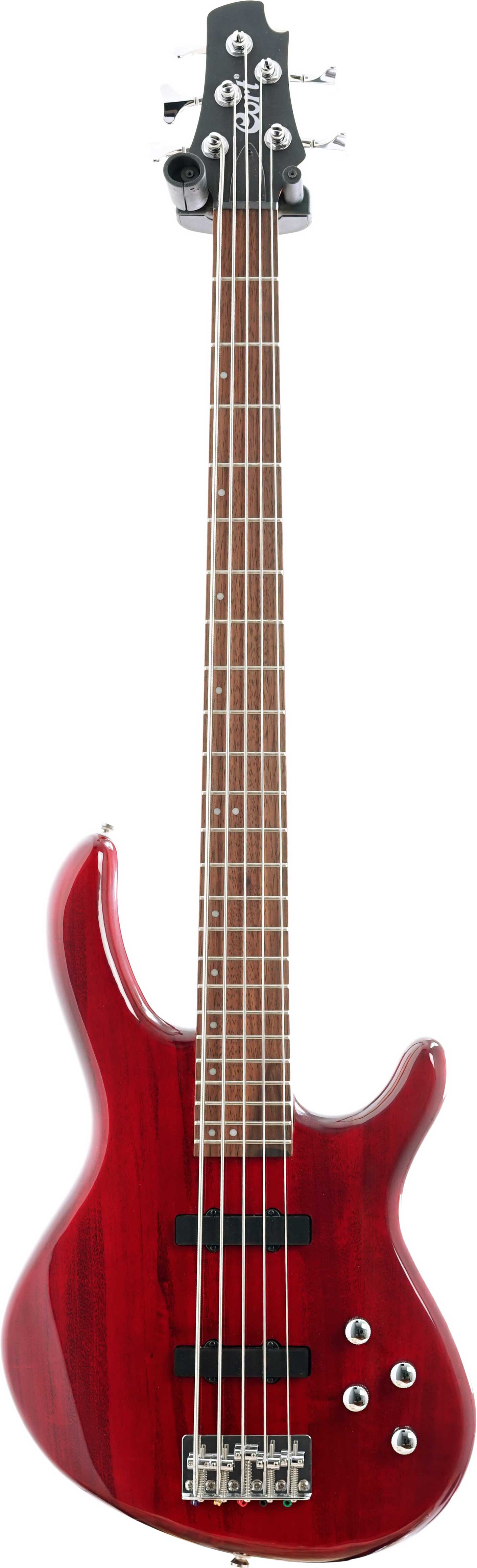 Cort Action V Plus Deluxe 5 String Bass Red Cherry (Pre-Owned ...