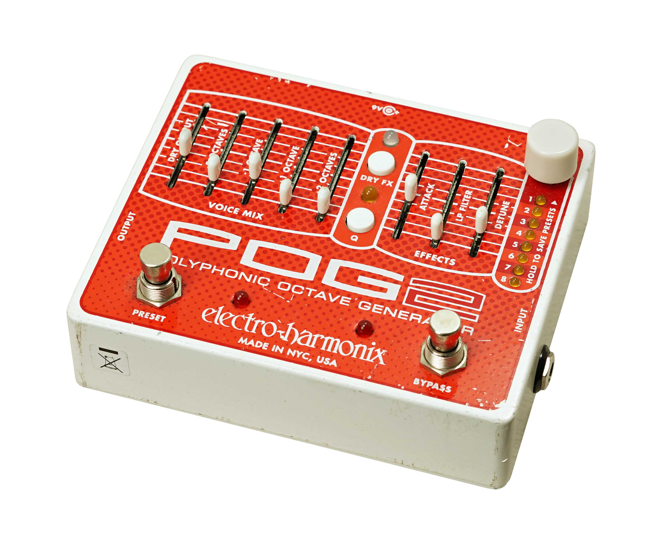 Electro Harmonix POG2 Poly Octave Generator (Pre-Owned) | guitarguitar