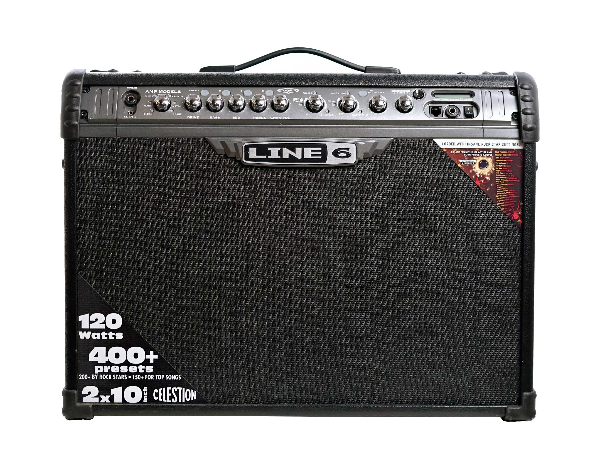 Line 6 Spider III 120W Combo Modelling Amp (Pre-Owned) | guitarguitar