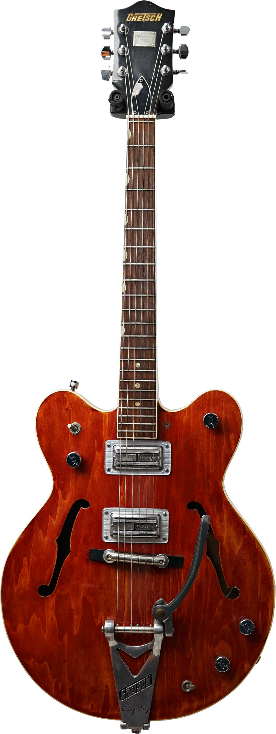 Gretsch 1968 Streamliner 6103 Cherry Red (Pre-Owned) | guitarguitar