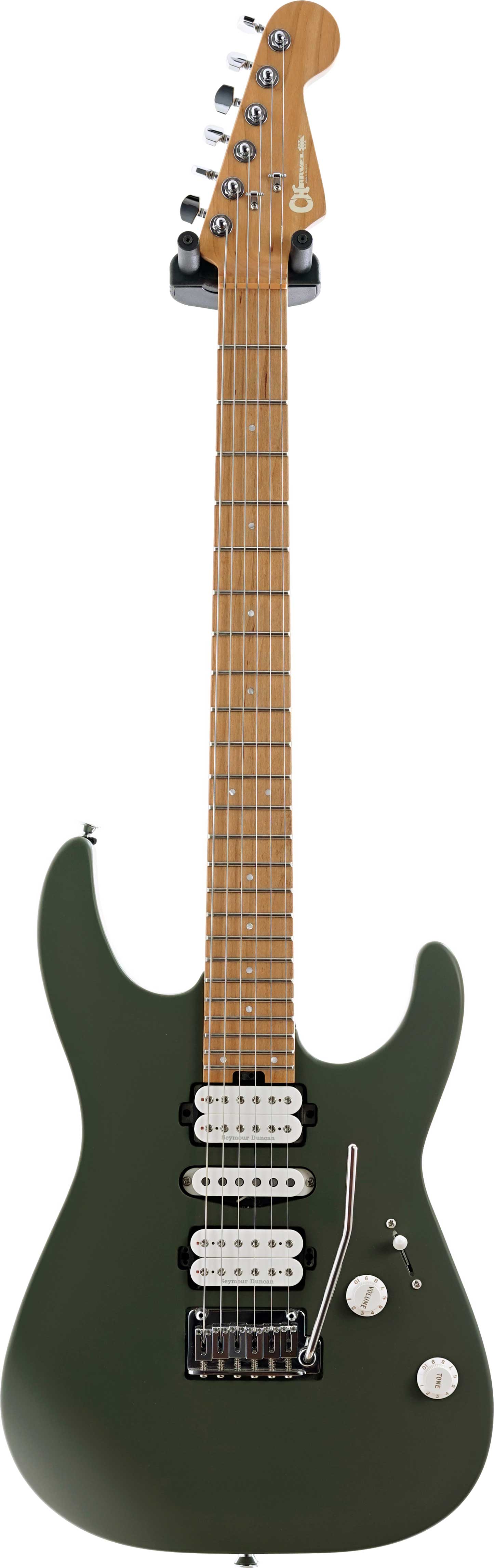 Charvel Pro Mod DK24 HSH Matte Army Drab (Pre-Owned) | guitarguitar