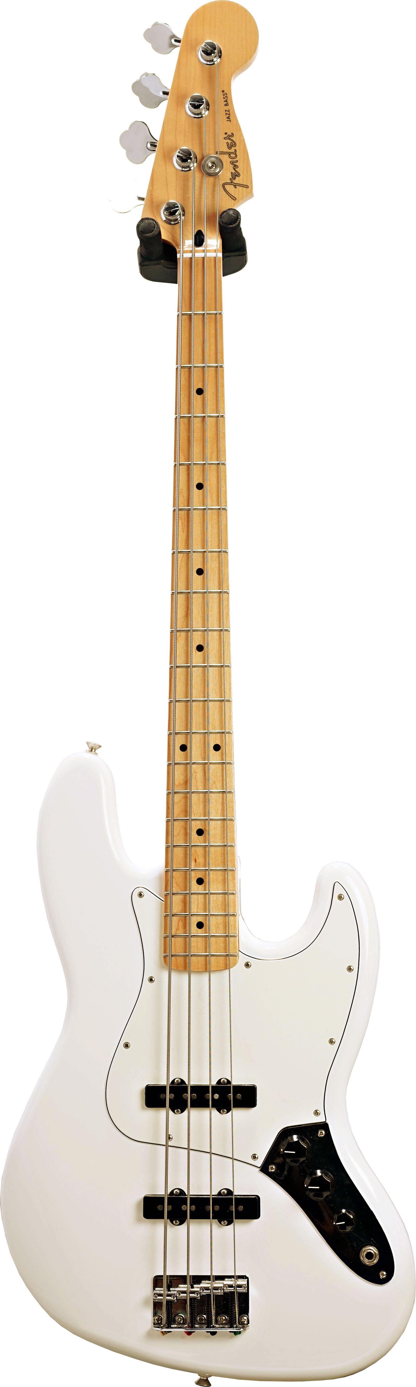Fender Player Jazz Bass Polar White Maple Fingerboard Pre Owned 9157