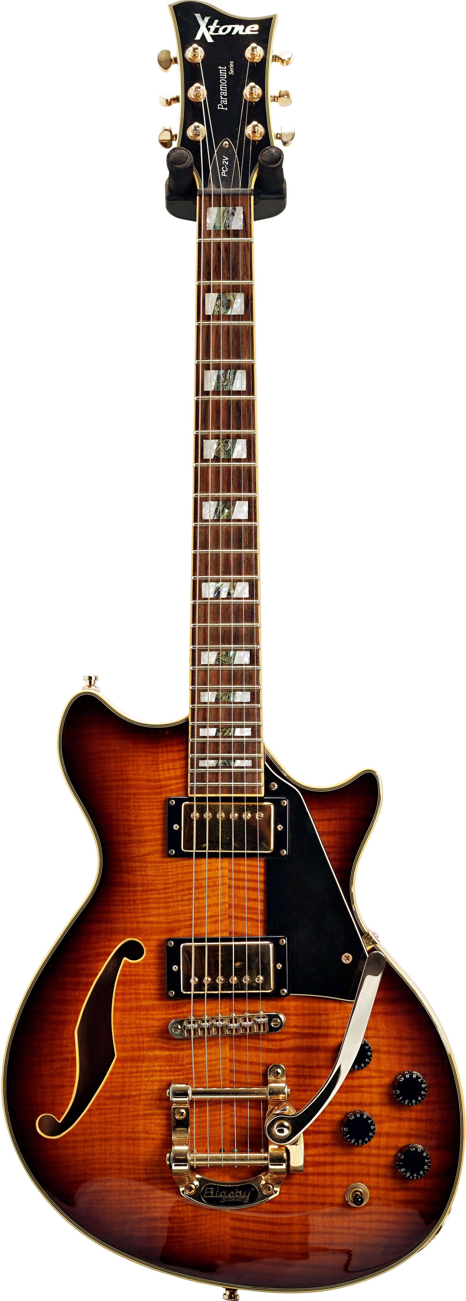 ESP LTD Xtone PC-2V Amber Sunburst (Pre-Owned) | guitarguitar