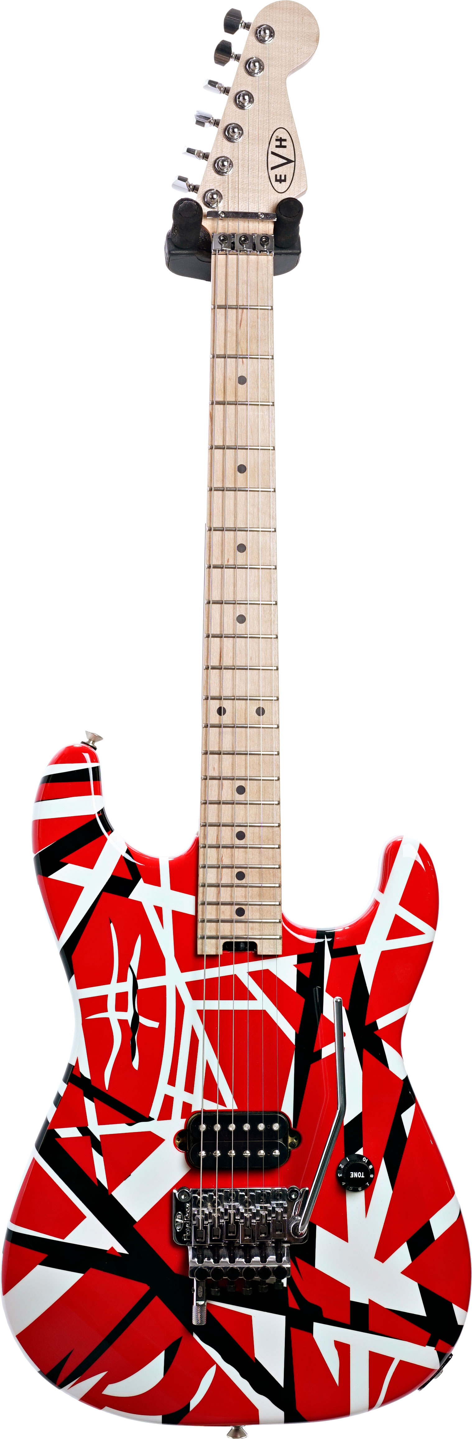 EVH Striped Series Red with Black Stripes (Pre-Owned) | guitarguitar