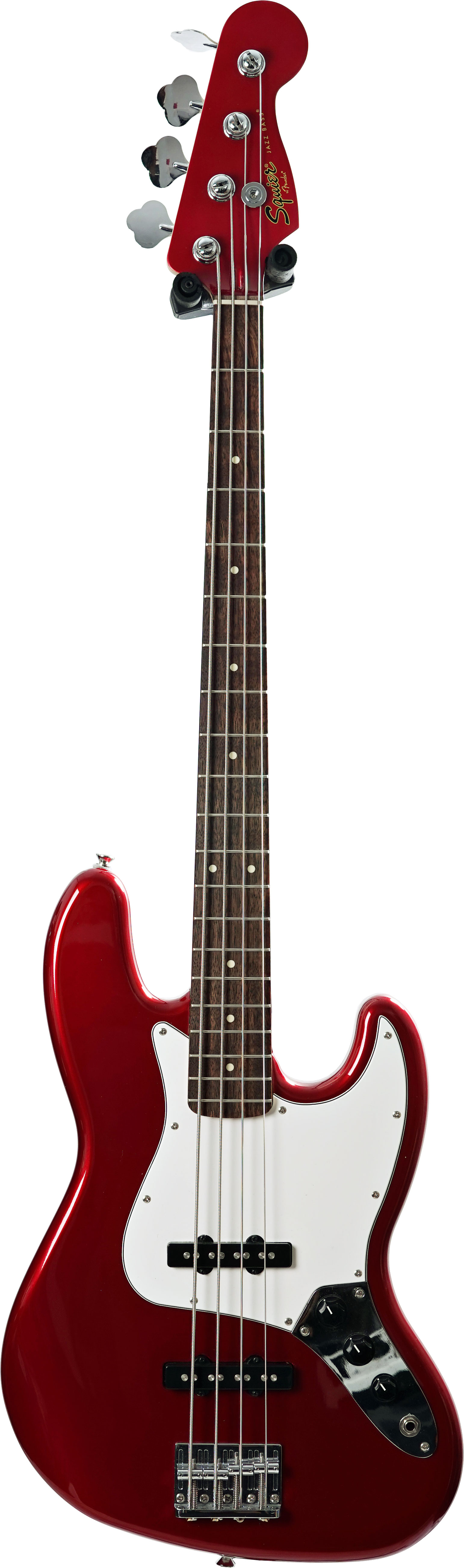 Squier Contemporary Jazz Bass Dark Metallic Red Indian Laurel ...