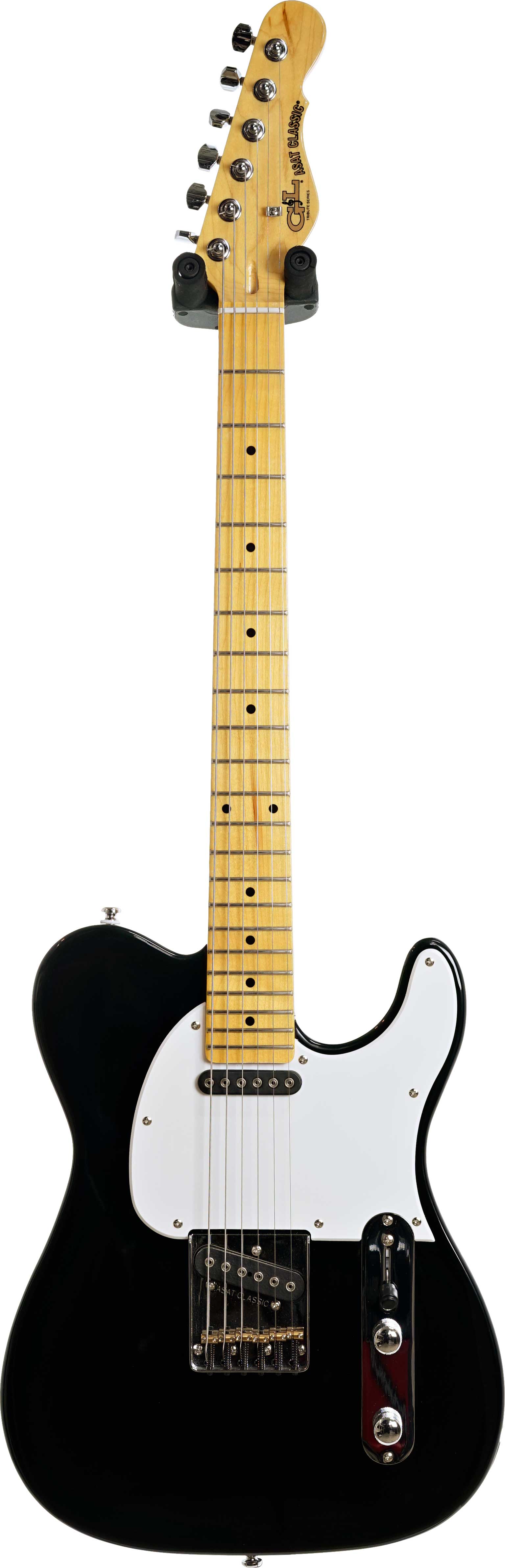 G&L Tribute ASAT Classic Gloss Black Maple Fingerboard (Pre-Owned ...