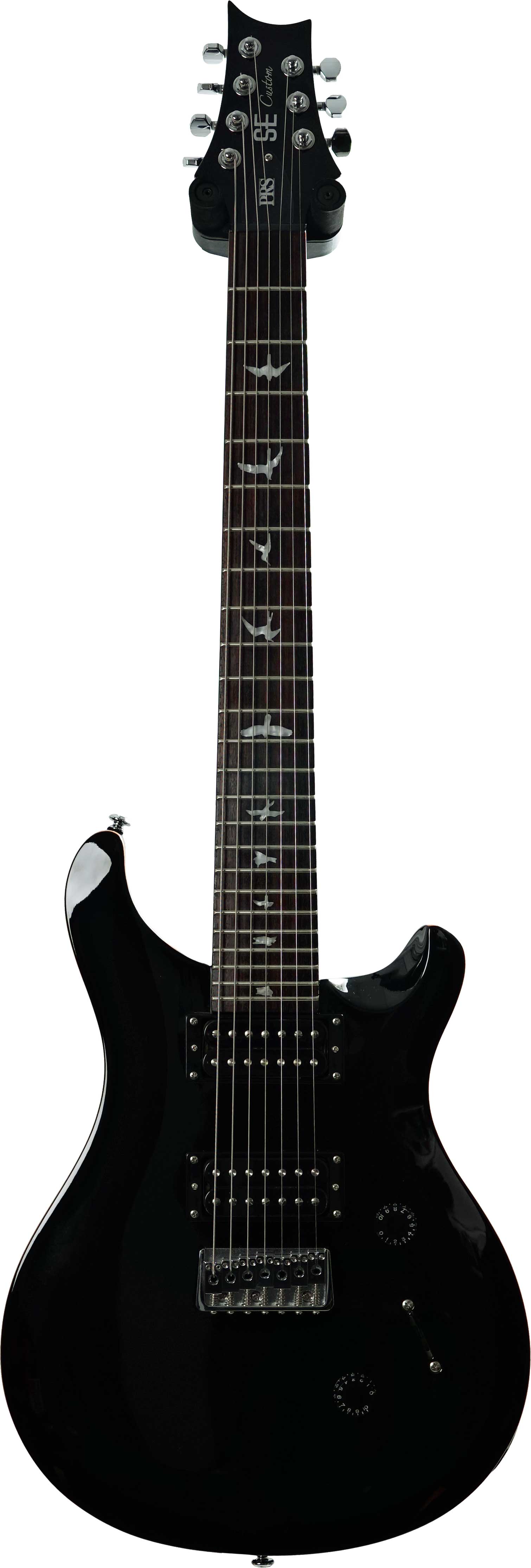 PRS SE Custom 24 7 Black (Pre-Owned) | guitarguitar