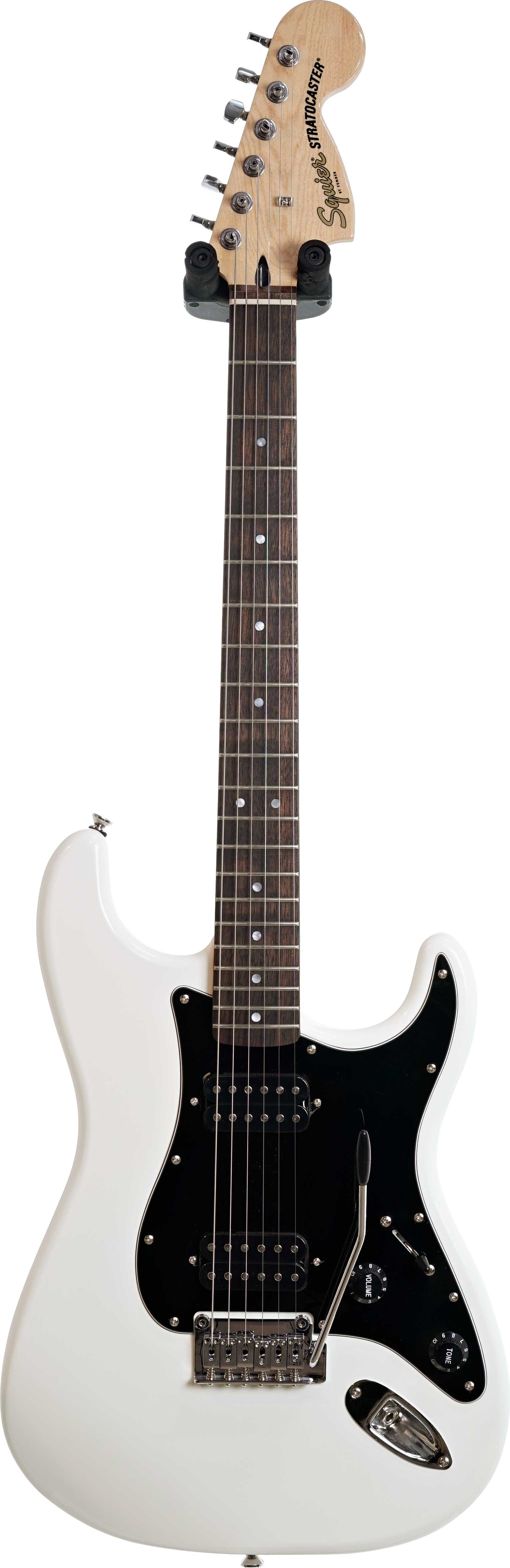 Squier Affinity Stratocaster Olympic White HH Indian Laurel Fingerboard ...