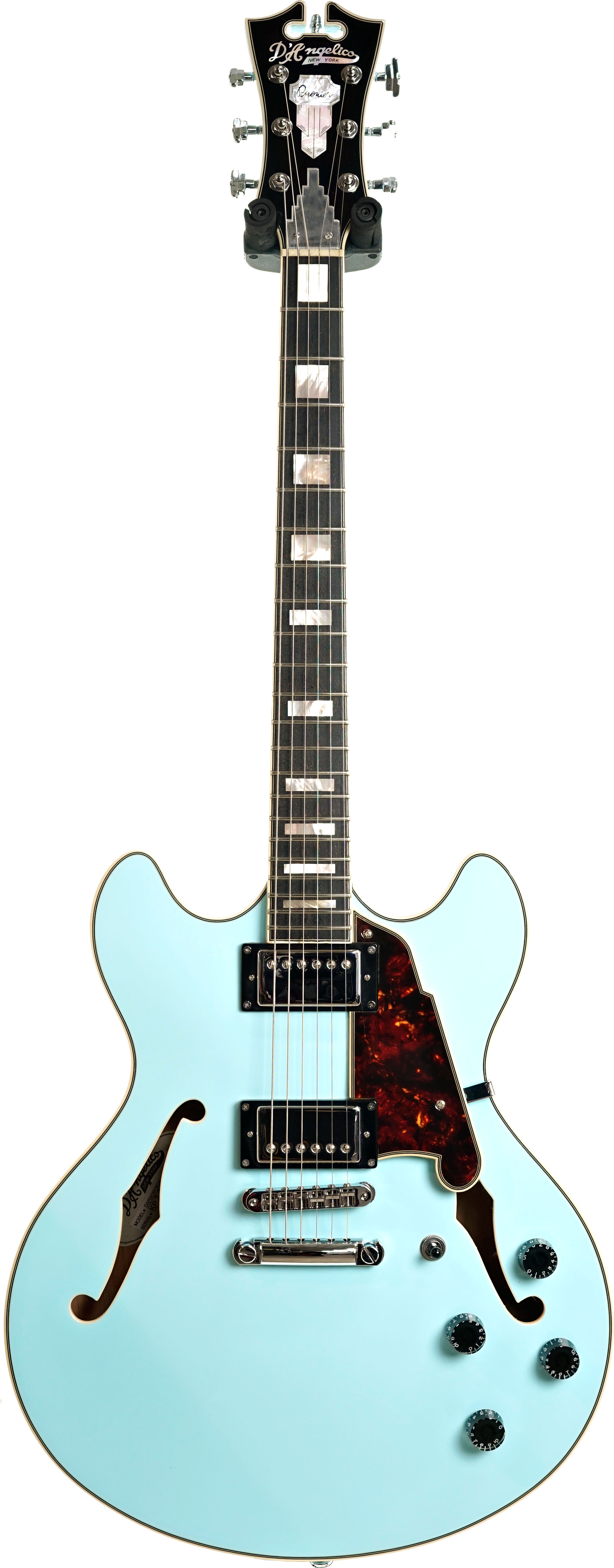 D'Angelico Premier DC Sky Blue (Pre-Owned) | guitarguitar