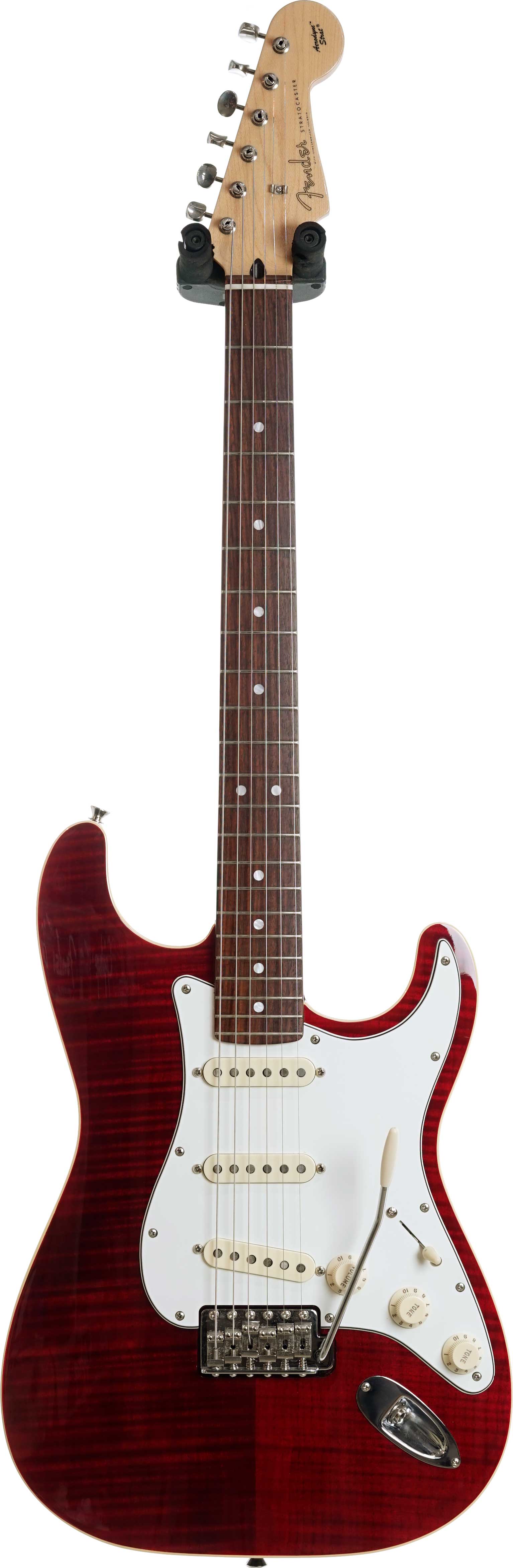 Fender Aerodyne Classic Stratocaster Crimson Red Transparent (Pre-Owned ...